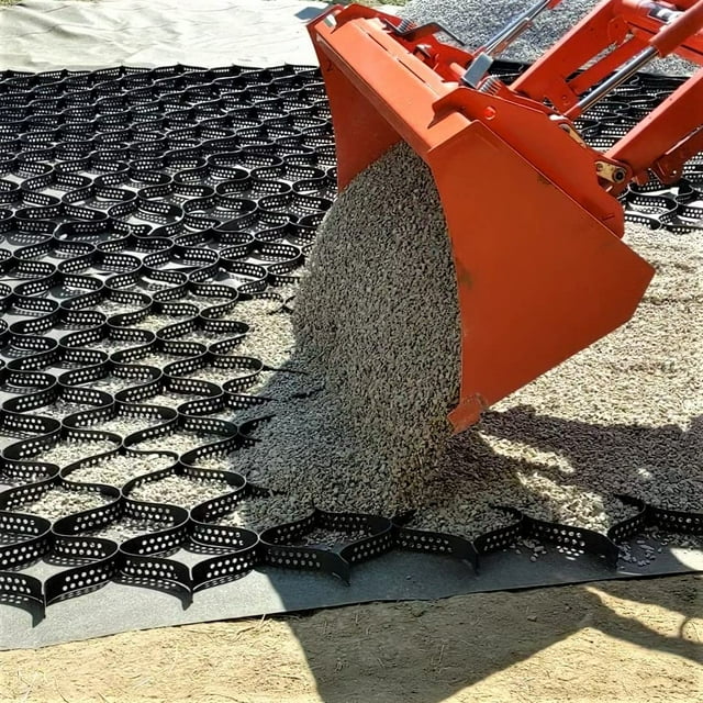 Geocell 2inch Tall Gravel Stabilizing Grid Panels 230sf per Panel ...