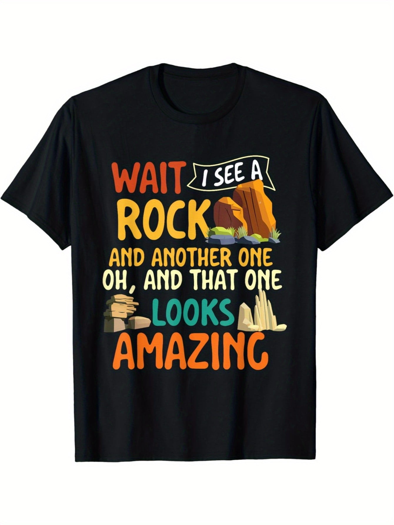 [Geode Hunter Tee] Geology T-Shirt - Rock Collector, Geode Hunter, Wait ...
