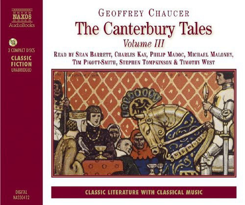 Geoffrey Chaucer - Canterbury Tales III the - Narrative - CD - Walmart.com