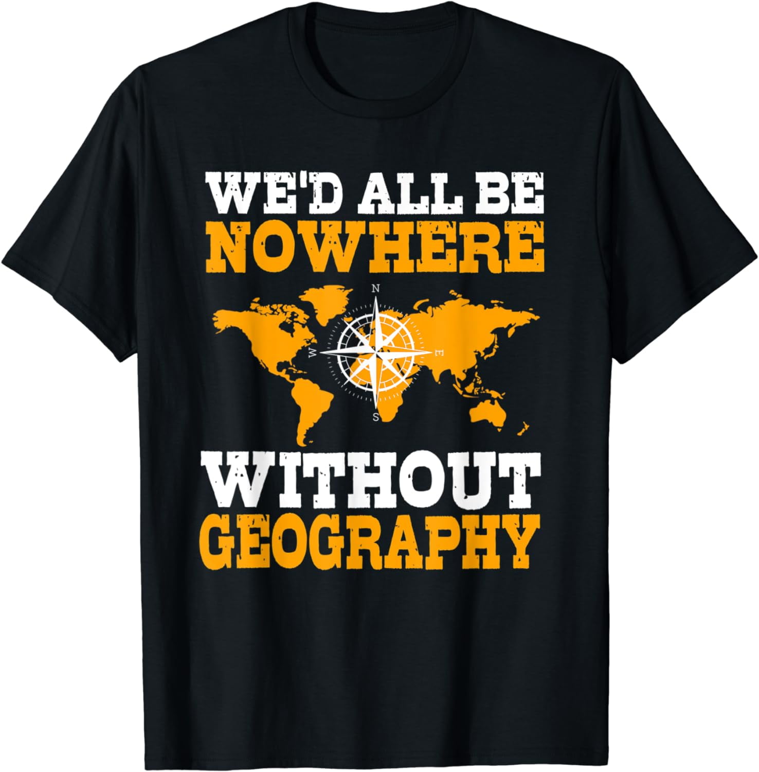 Geographer Cartographer Geography World Map Science T-Shirt - Walmart.com