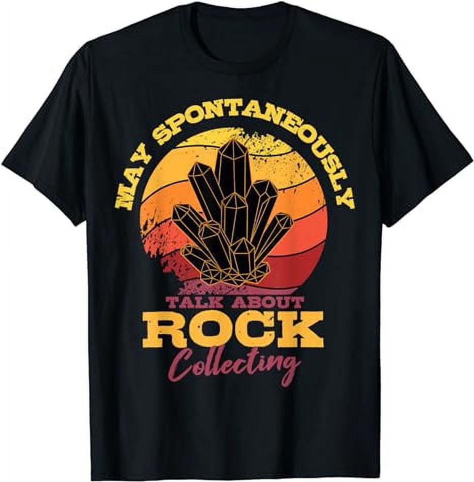 Geographer Retro Vintage Geography Rock Collecting Geology T-Shirt ...