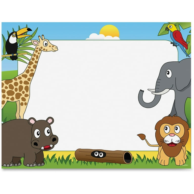 Animal Borders For Paper
