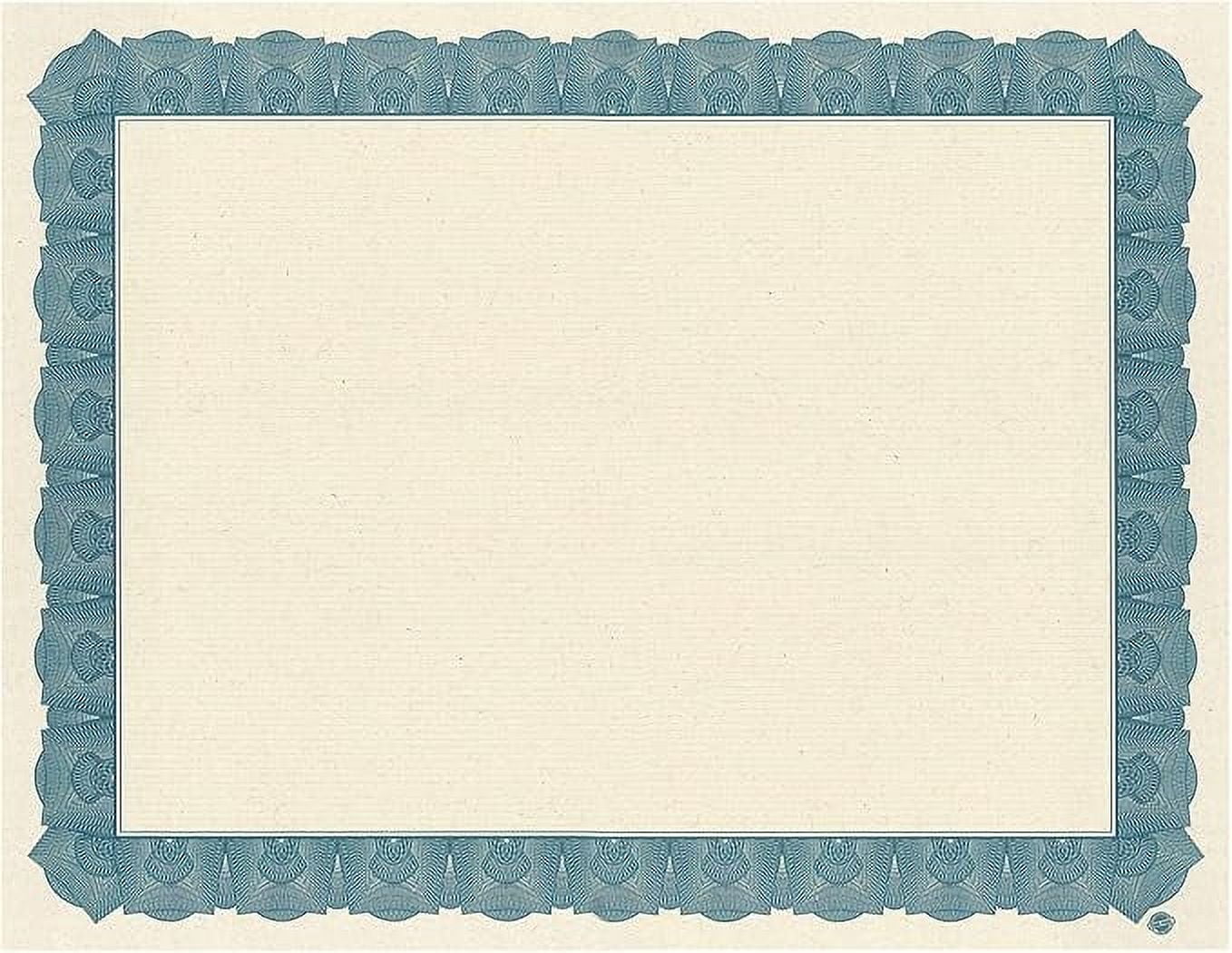 Geographics Blue Braided Certificate, 8.5” x 11” Graduation Diploma ...