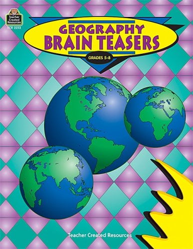 Pre-Owned Geography Brain Teasers (Paperback) 1576902137 9781576902134 ...