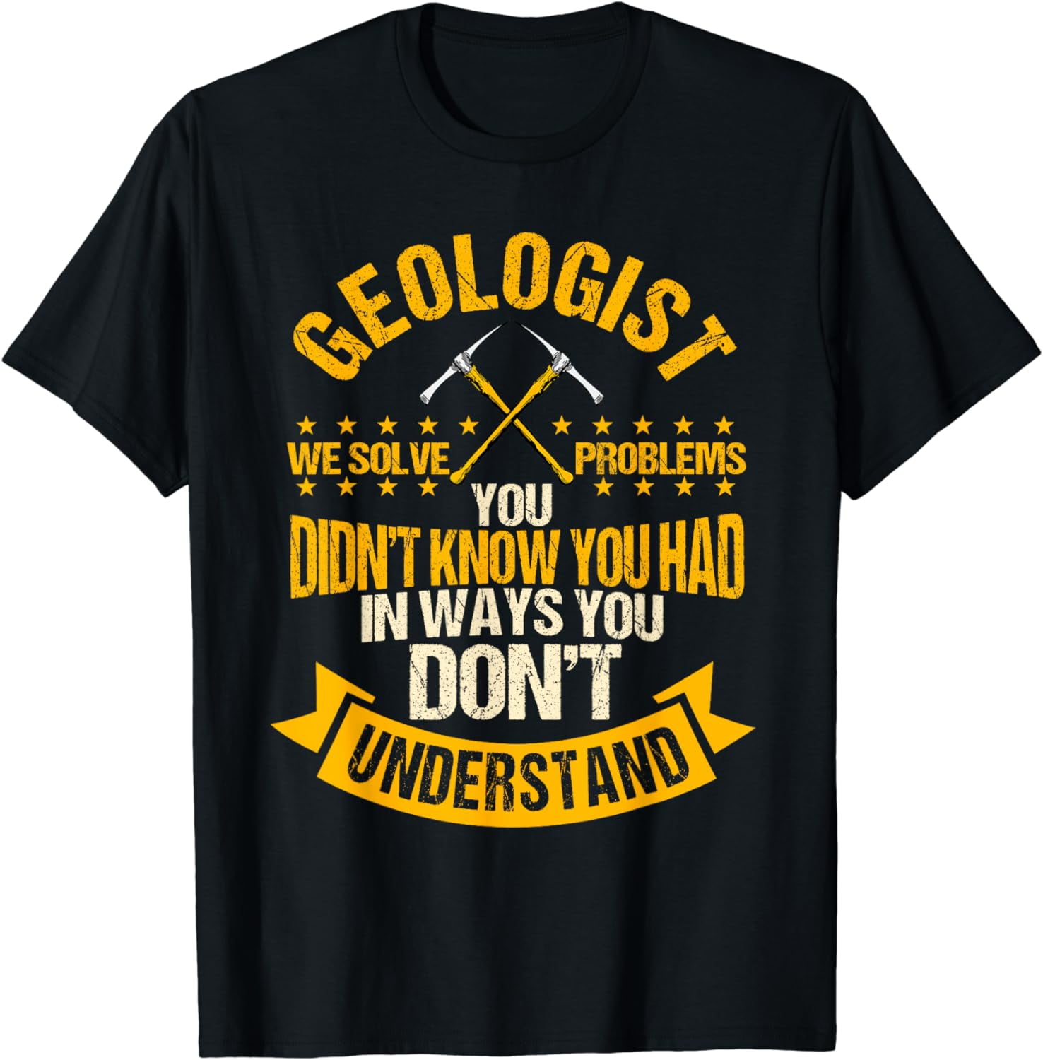 Geologist Earth Scientist Mineral Rock Collector Cotton T-Shirt ...