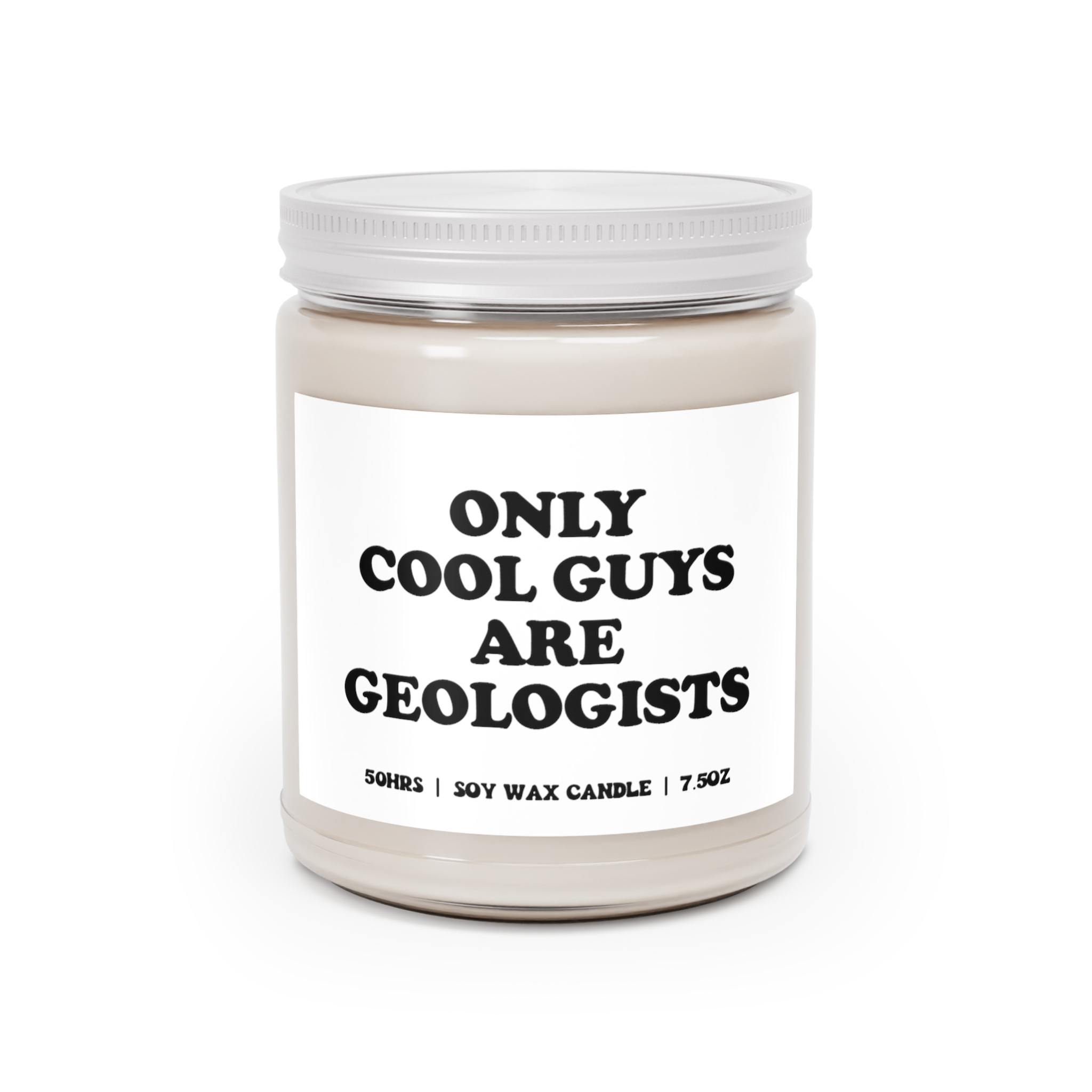 Geologist Geology Candle Gifts House Office Decor Scented Vanilla Soy ...
