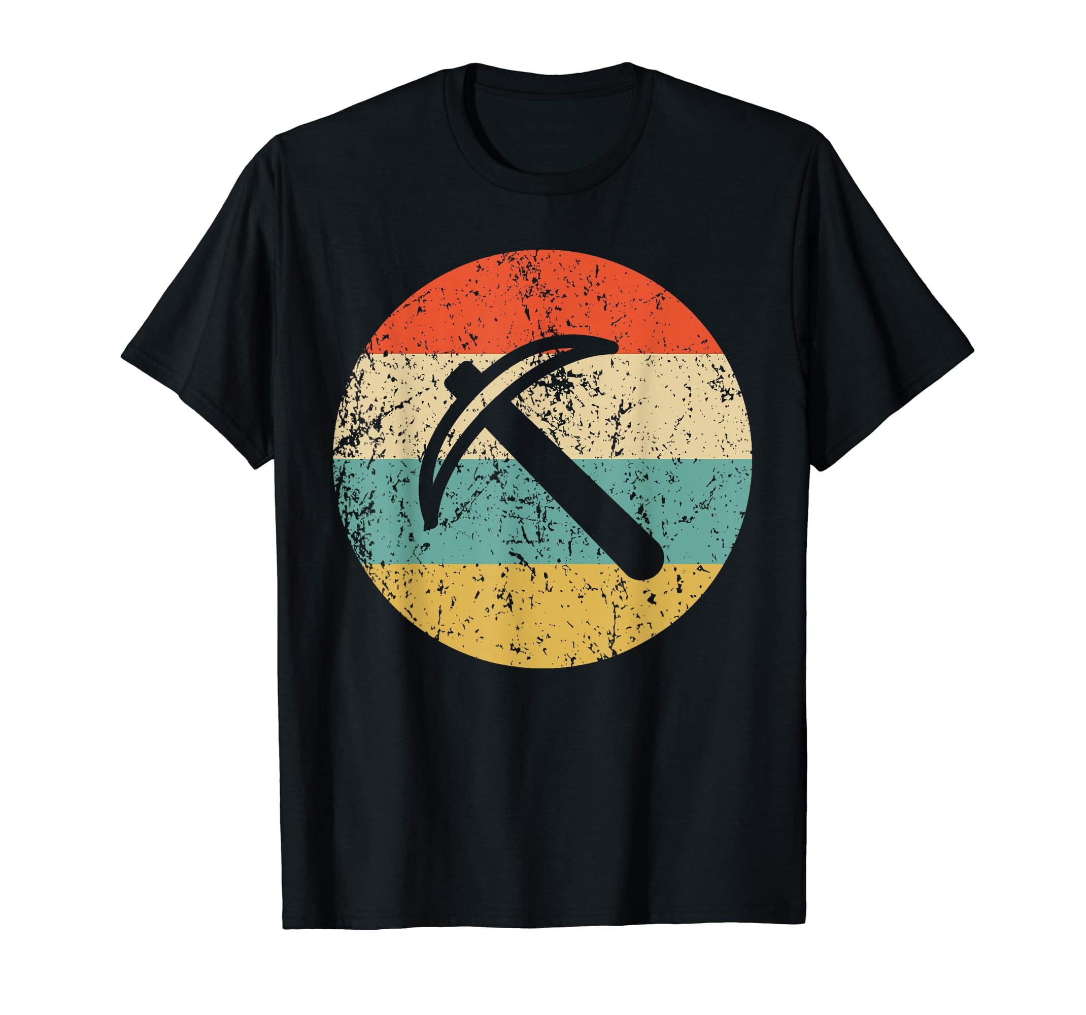 Geologist Miner Shirt - Vintage Retro Pick Axe T-Shirt - Walmart.com