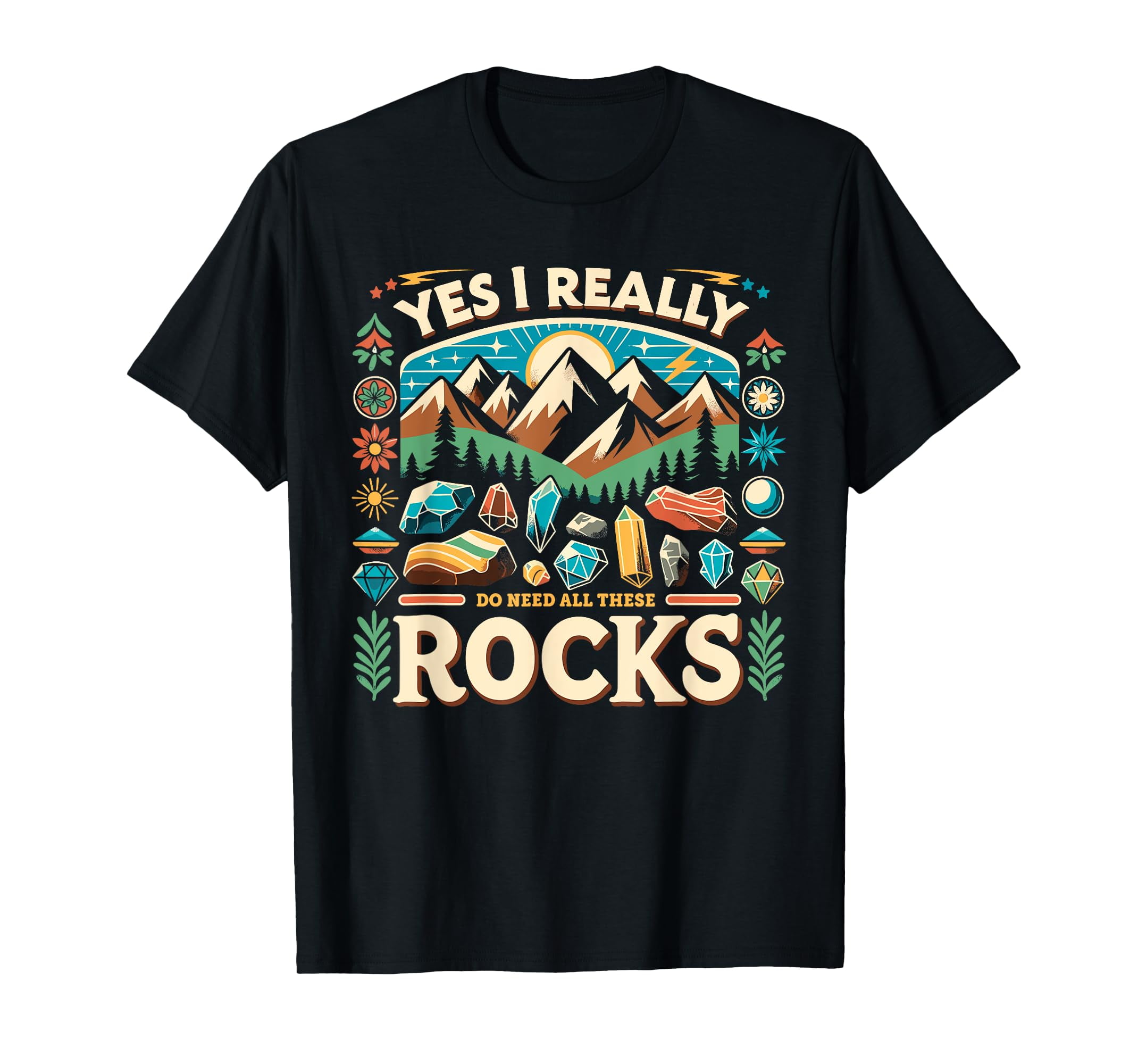 Geologists Rock Geology Earth Scientists Mineral Collectors T-Shirt-S ...