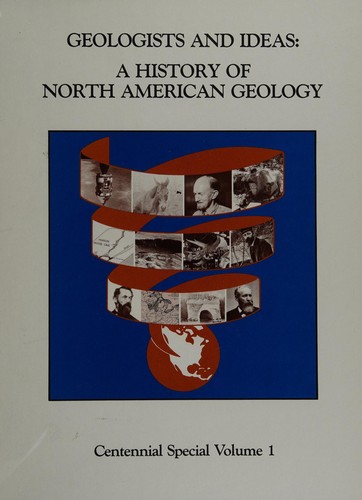 Pre-Owned Geologists and Ideas: A History of North American Geology (Hardcover) 0813753015 ...