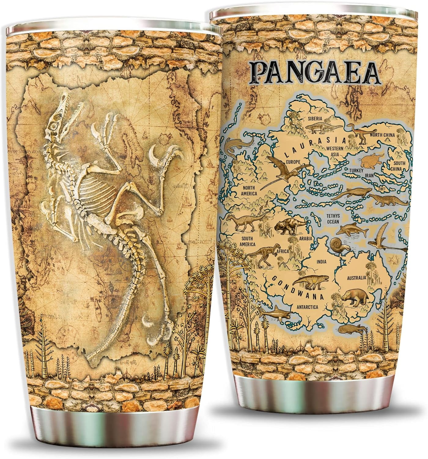 Geology Gifts For Men, Geology Birthday, Map Reunite Pangaea ...