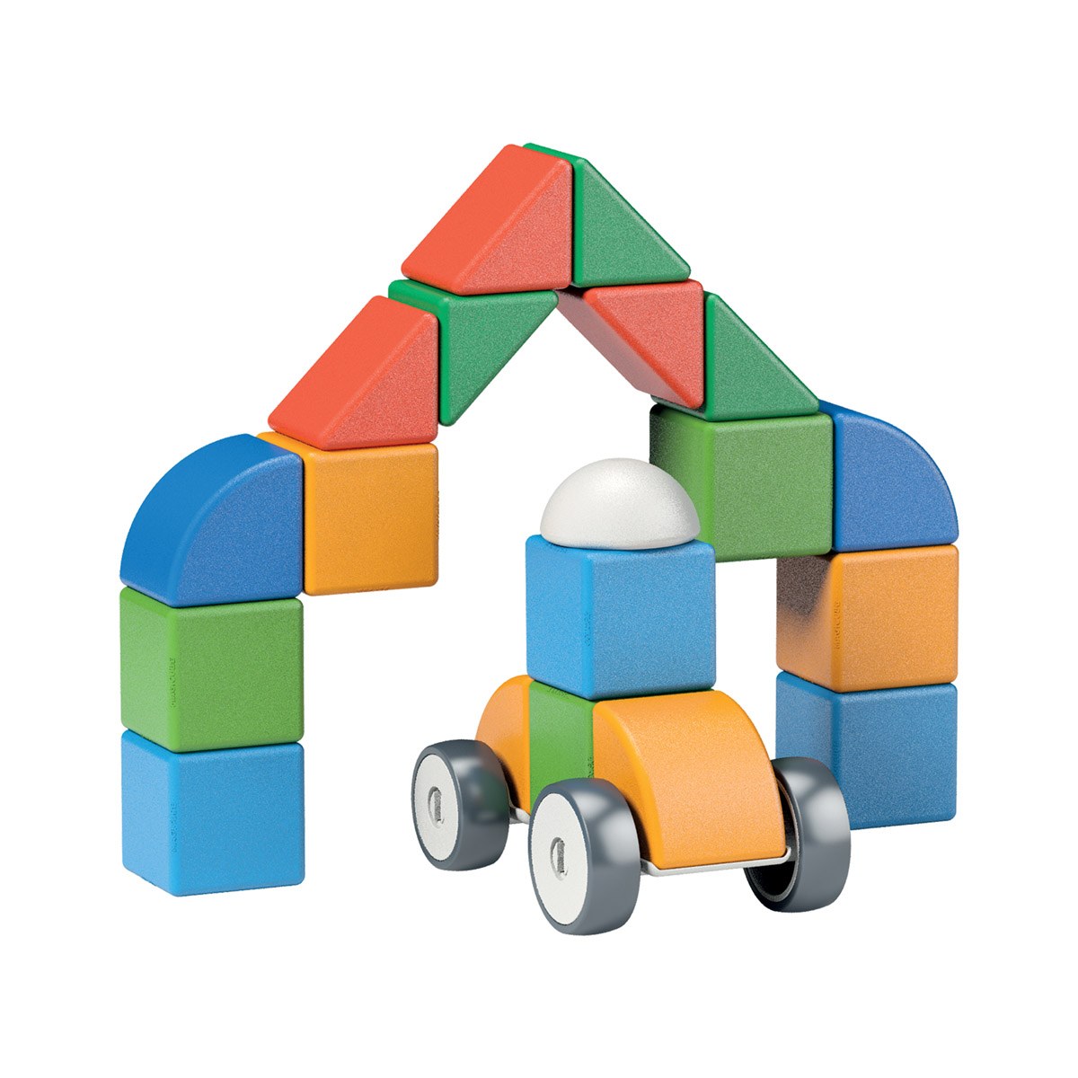 Geomag Magicube Magnetic Shapes - 25 Pieces - Walmart.com