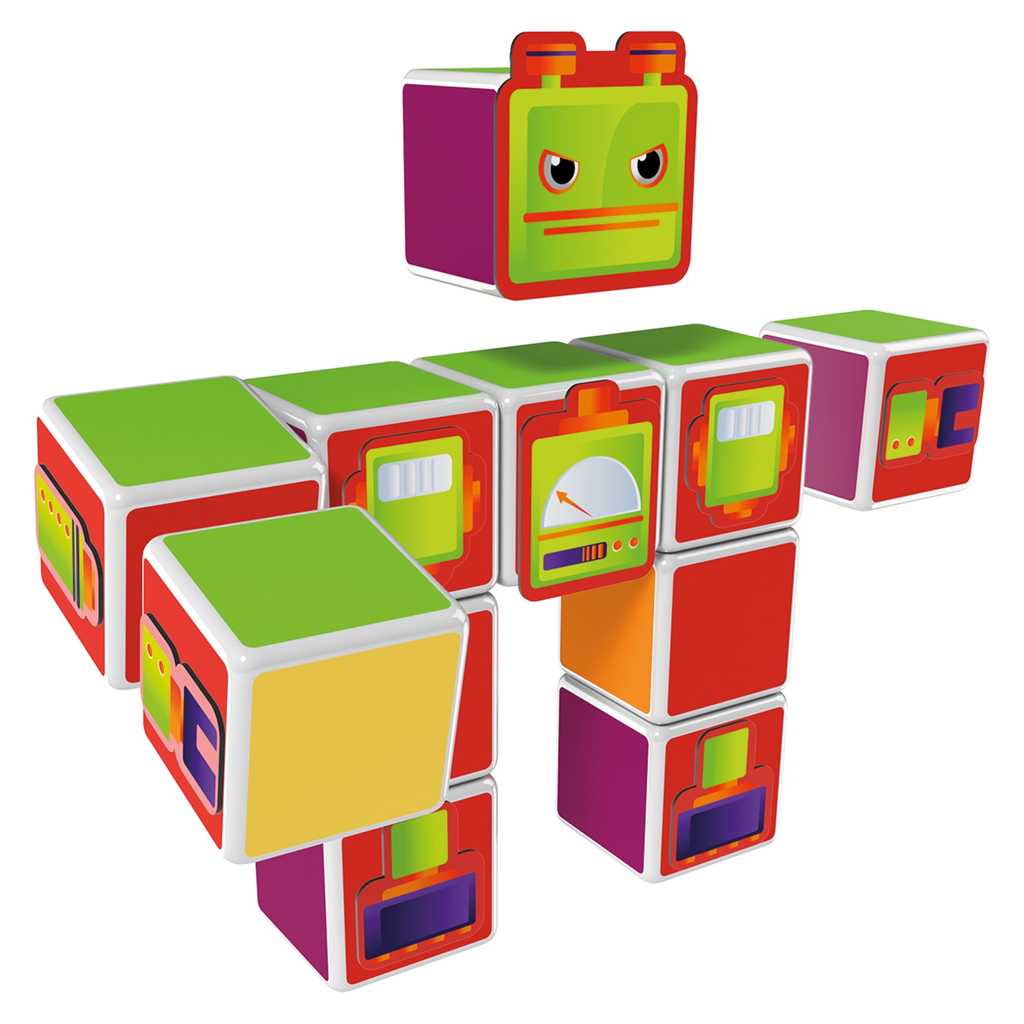 Geomag Magicube Robots - Walmart.com