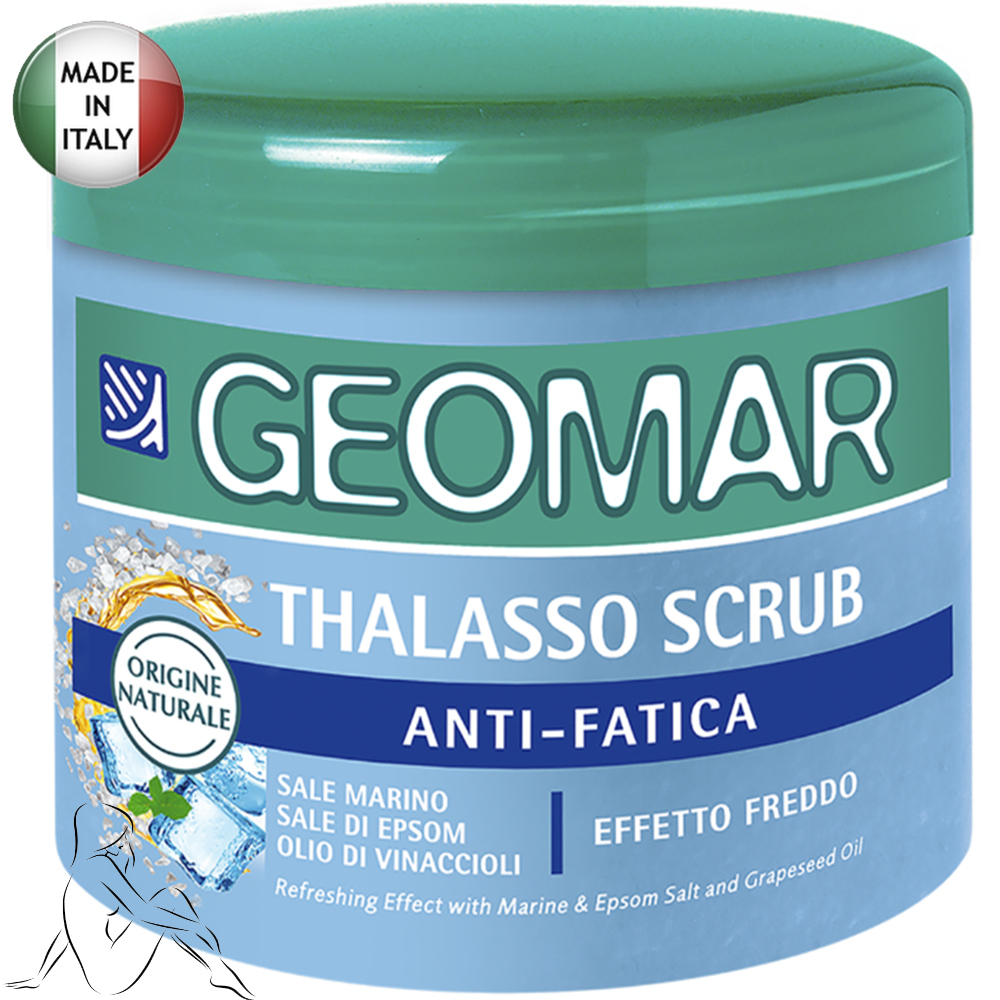 Geomar Thalasso Body Scrub Relieving Fatigue 600g/1.32lb - Walmart.com
