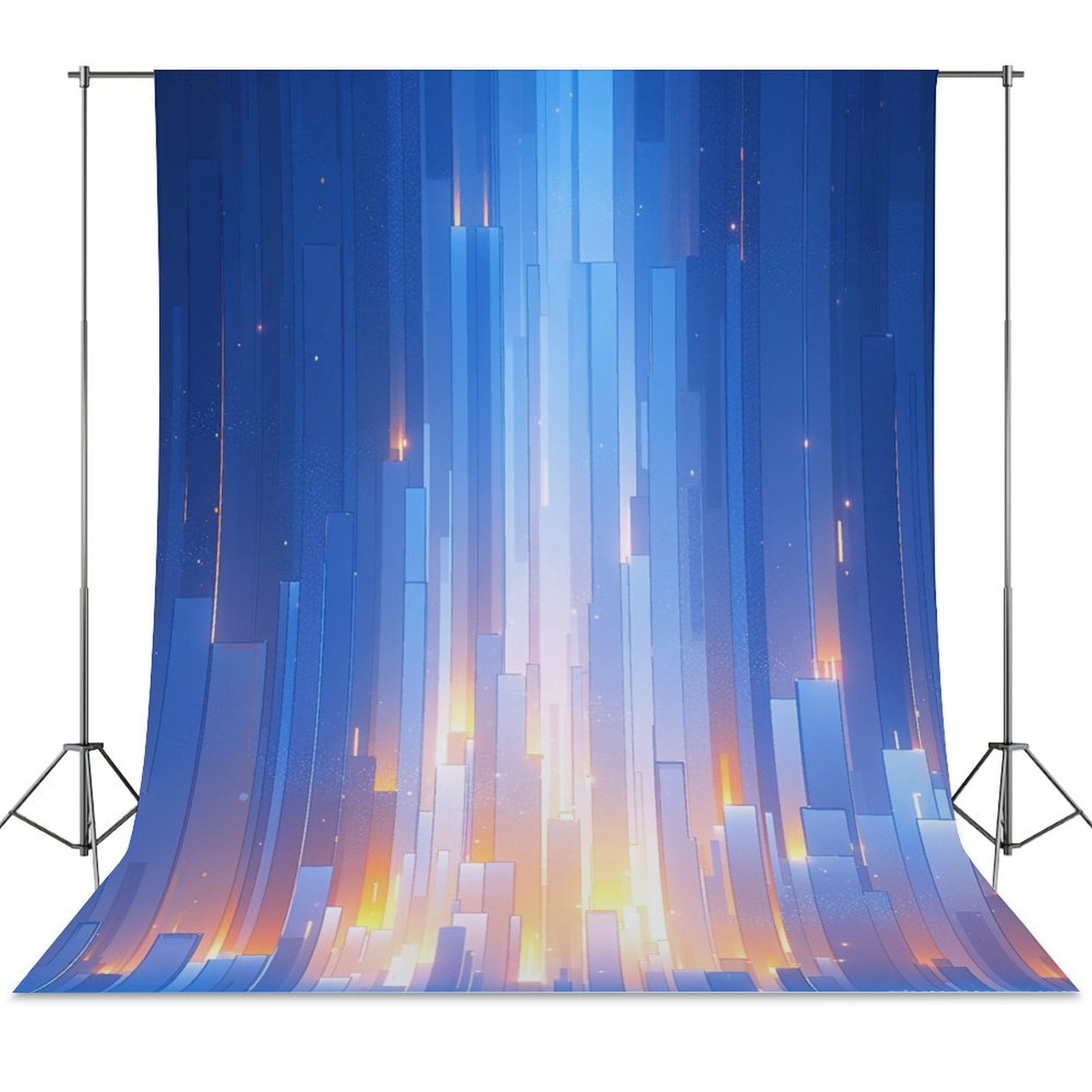 Geometric Abstract 3D Gradient Futuristic Cubes Backdrop Background for ...