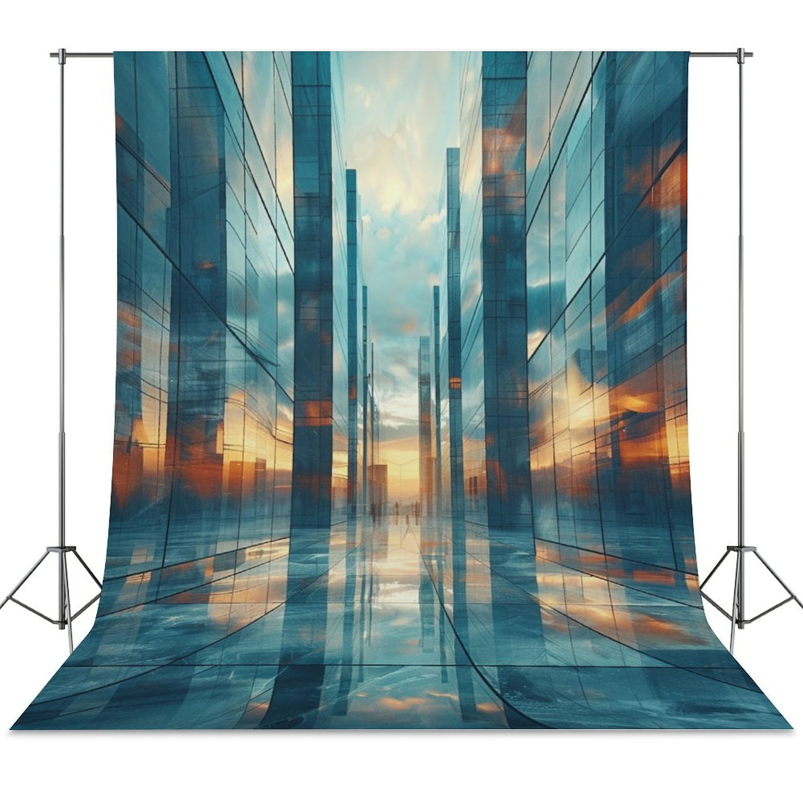 Geometric Abstract 3D Gradient Futuristic Cubes Backdrops for ...