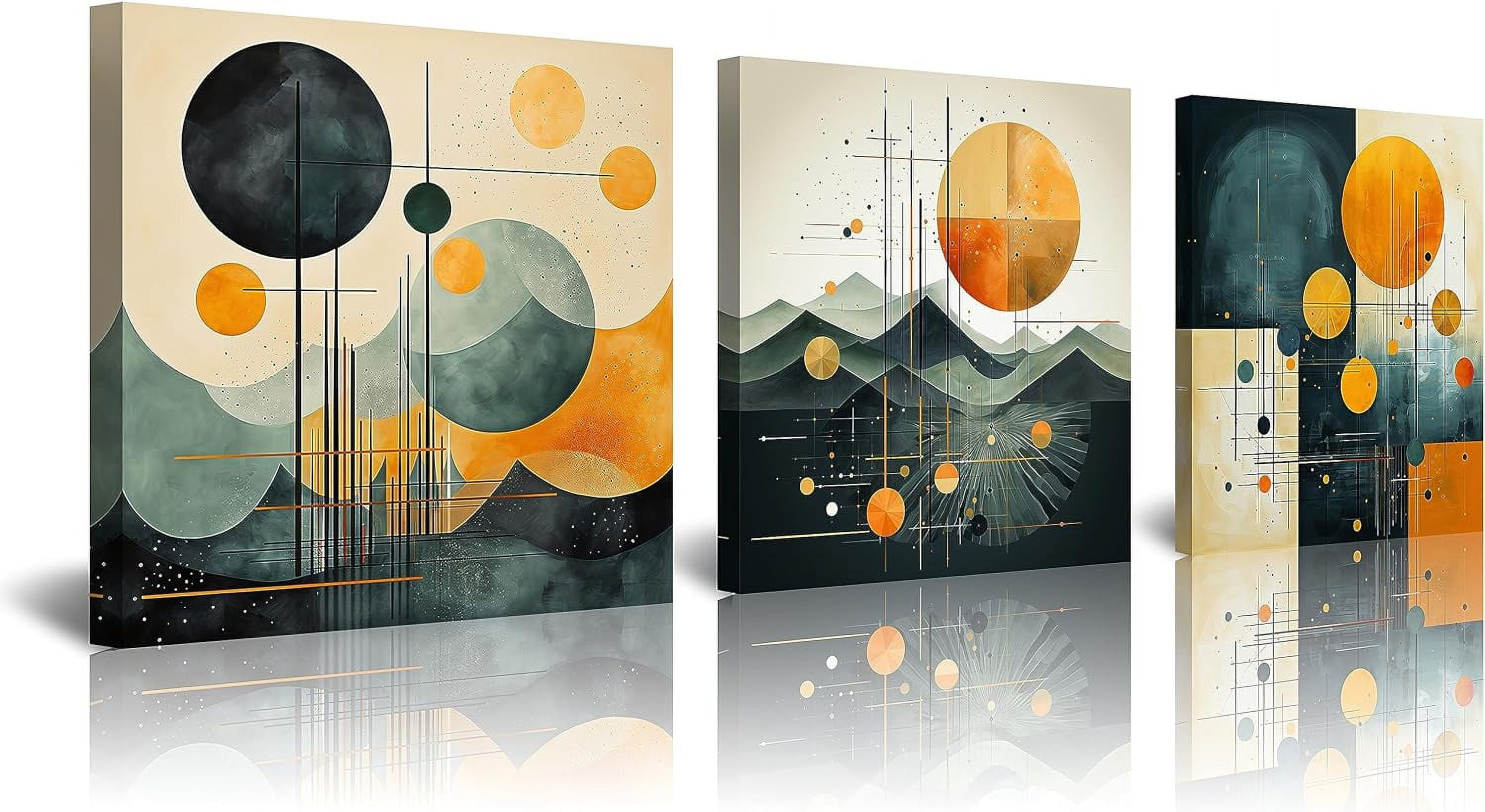 Geometric Abstract Landscape Colorful Forest Pictures Artwork Nature ...