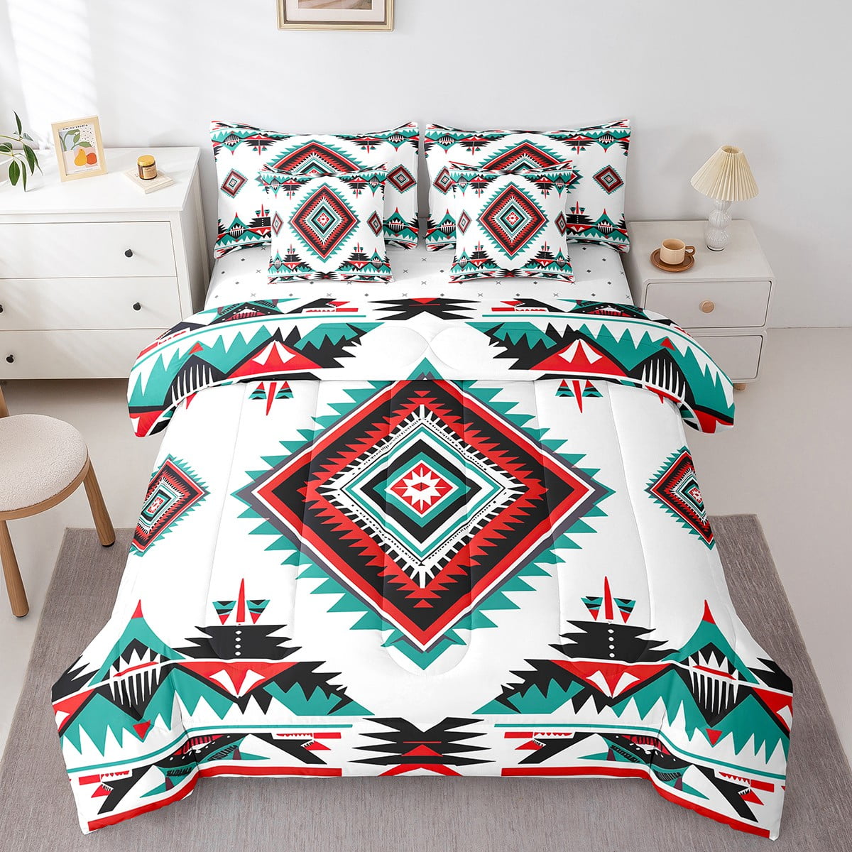 Aztec Bedding King at Alyssa Camm blog