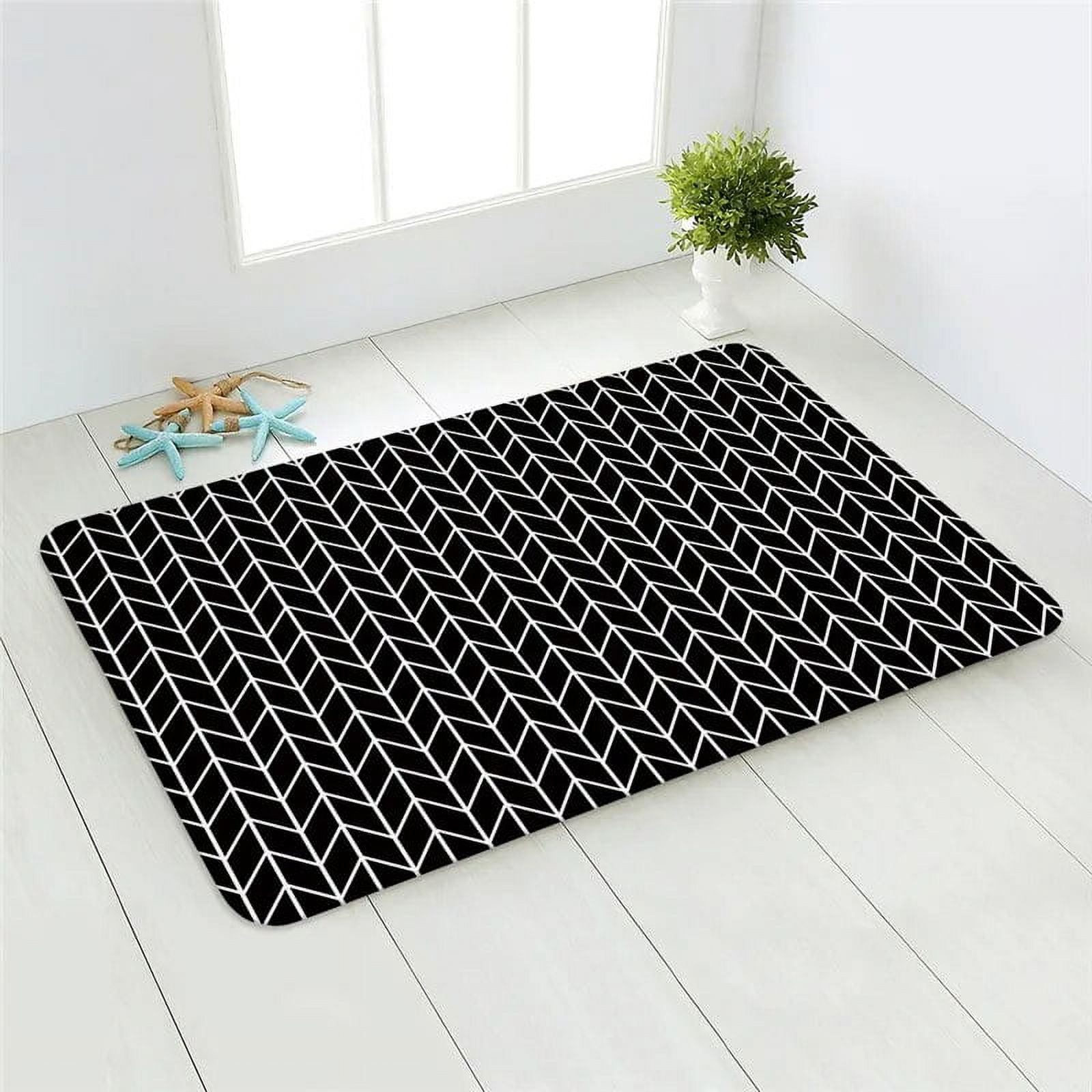 Geometric Carpet Entrance Door Mat Living Room Anti-slip Carpet ...