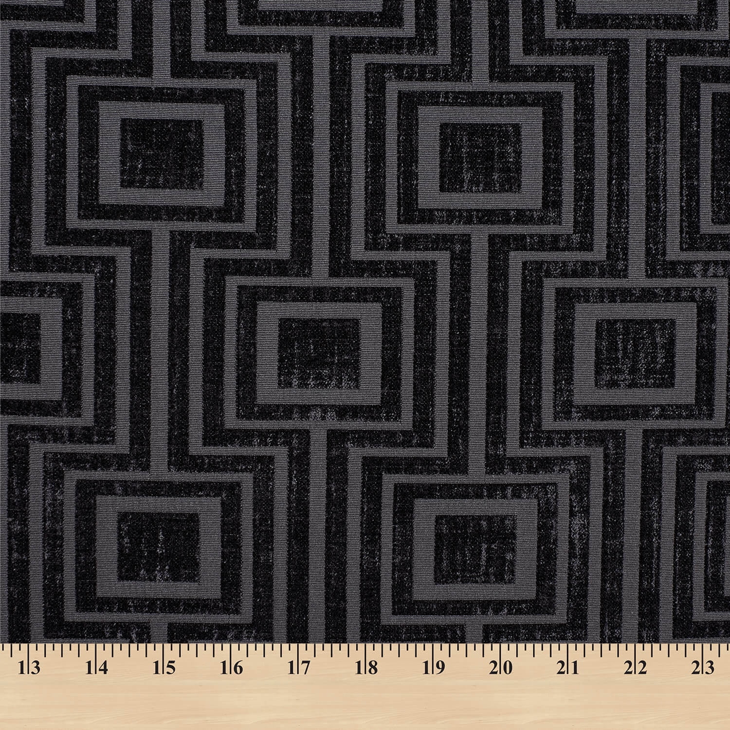 Geometric Chenille Upholstery Brocade Jacquard 58/59" Fabric By The ...