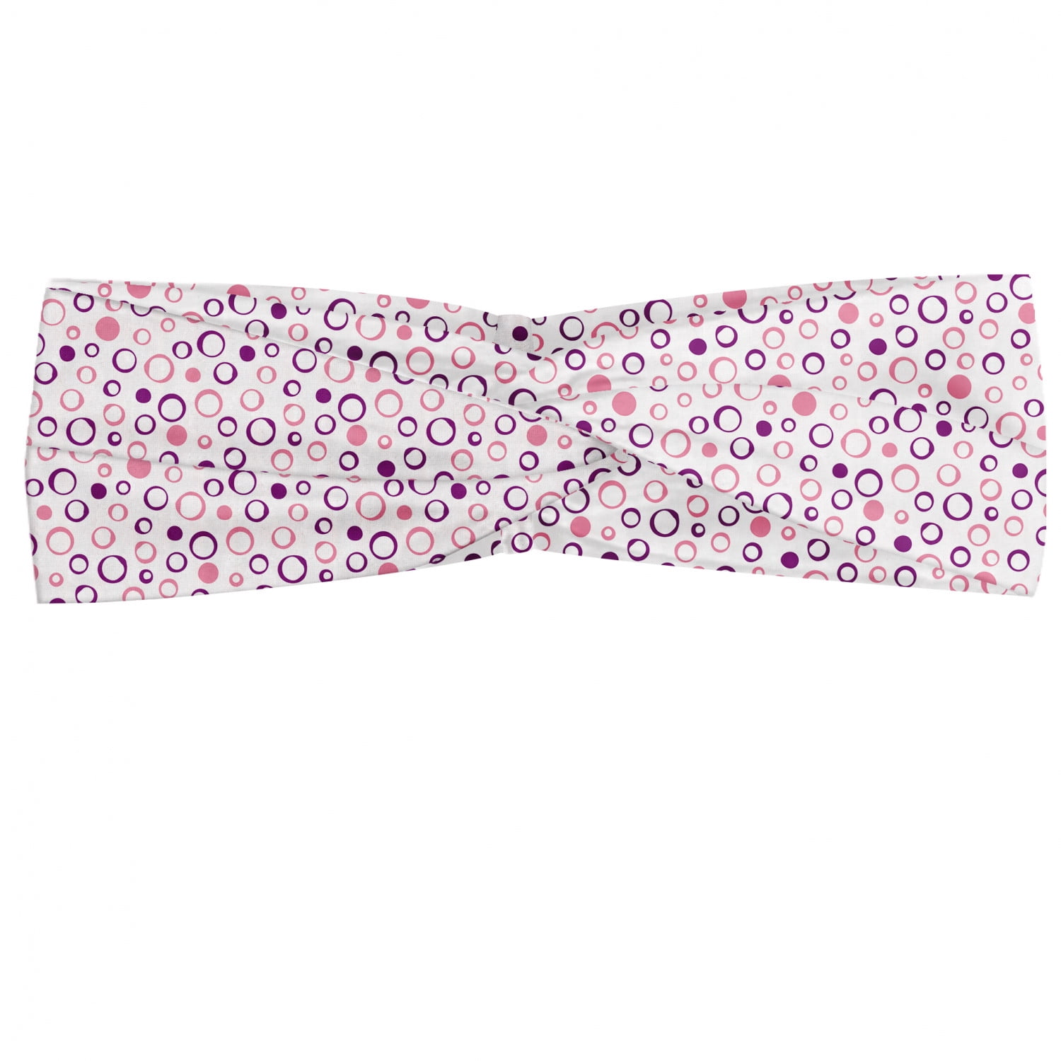 Geometric Circle Headband, Pastel Toned Feminine Circular with ...