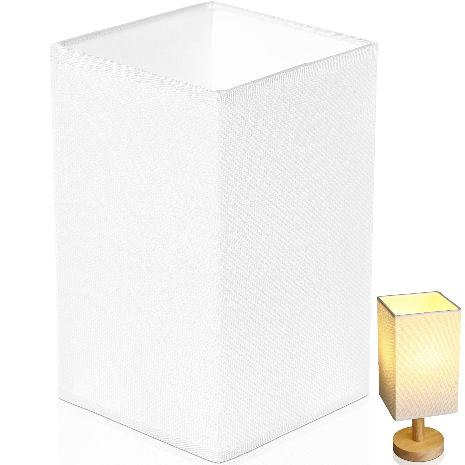 Geometric Cloth Lamp Shade 1 Set Lamp Cover Shield for Table and Wall ...