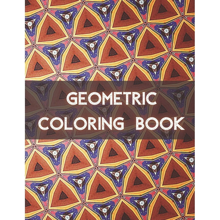 100 geometric pattern coloring pages