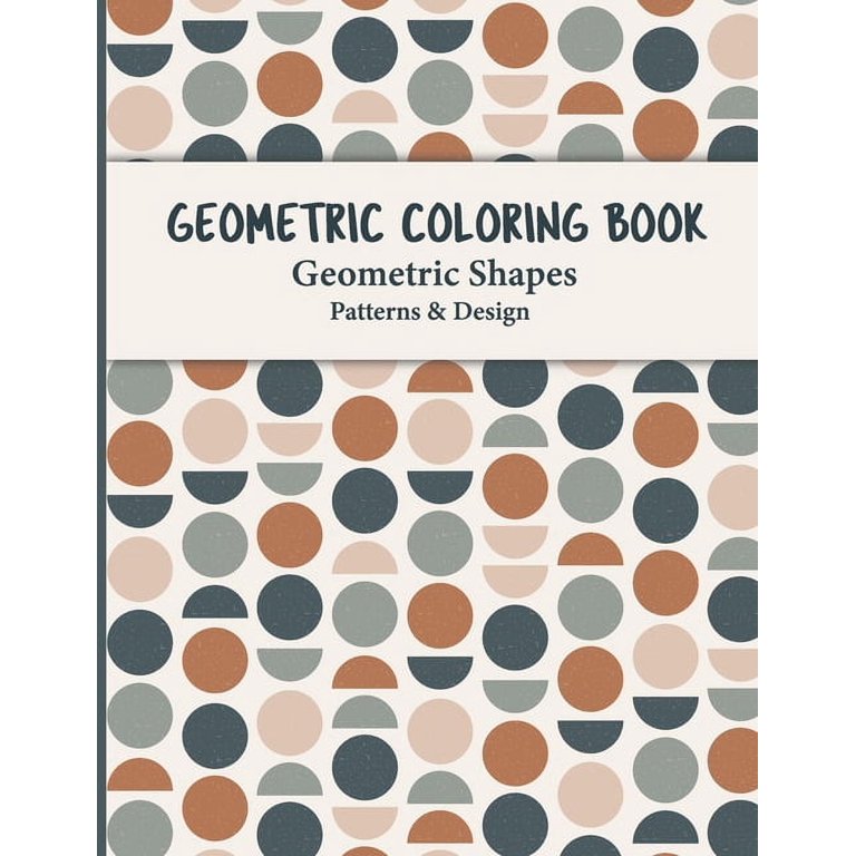 geometric shape patterns coloring pages