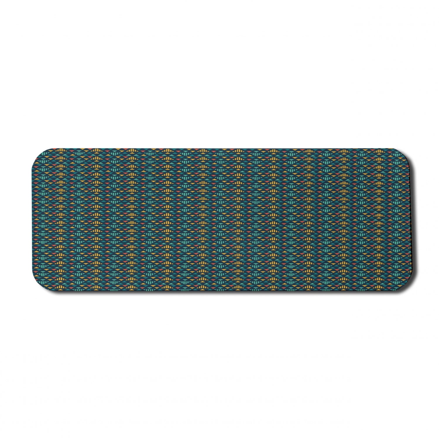 Geometric Computer Mouse Pad, Illustration of Repetitive Irregularly ...