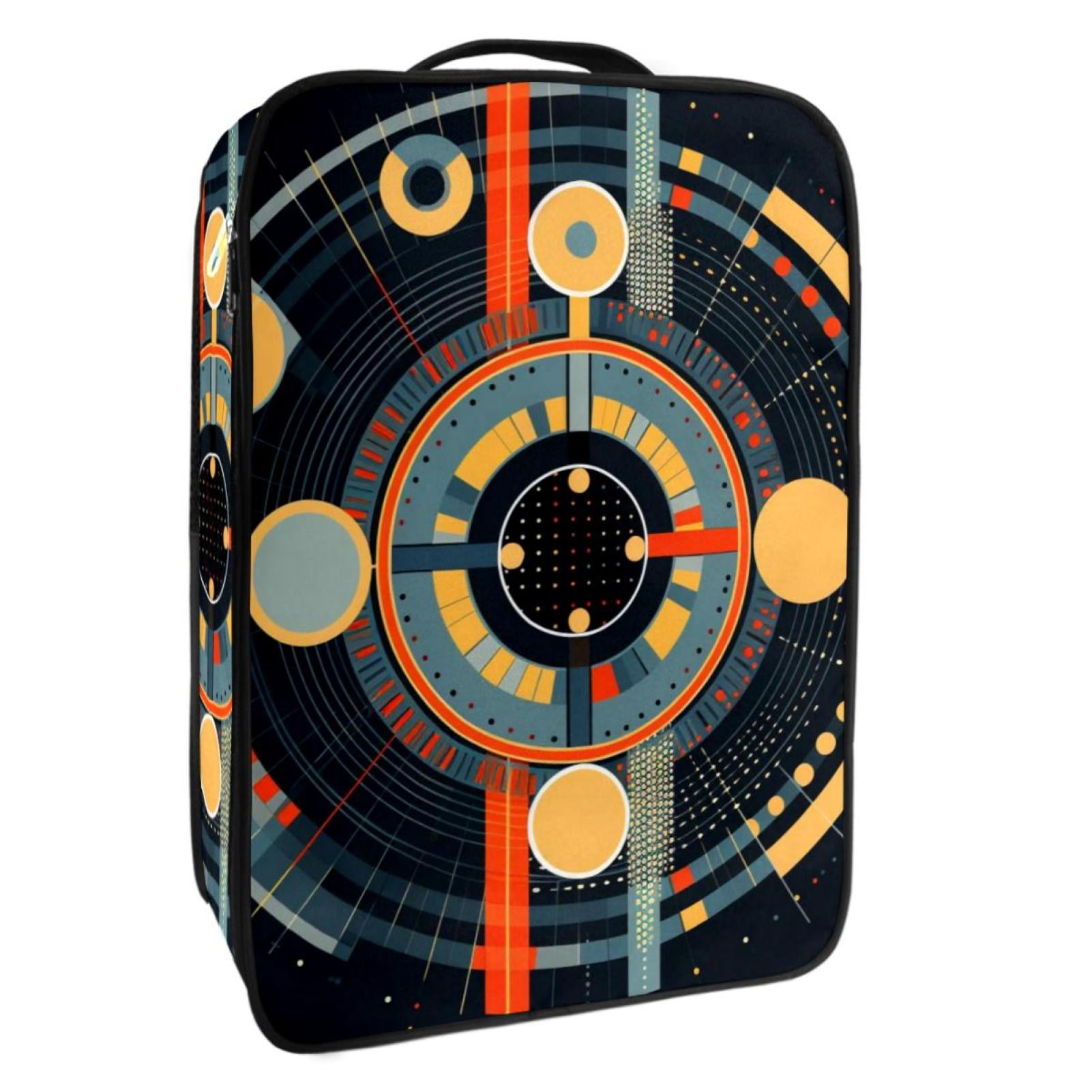 Geometric Cube Polyester Shoe Box Organizer Rack for 9x12in Shoe ...