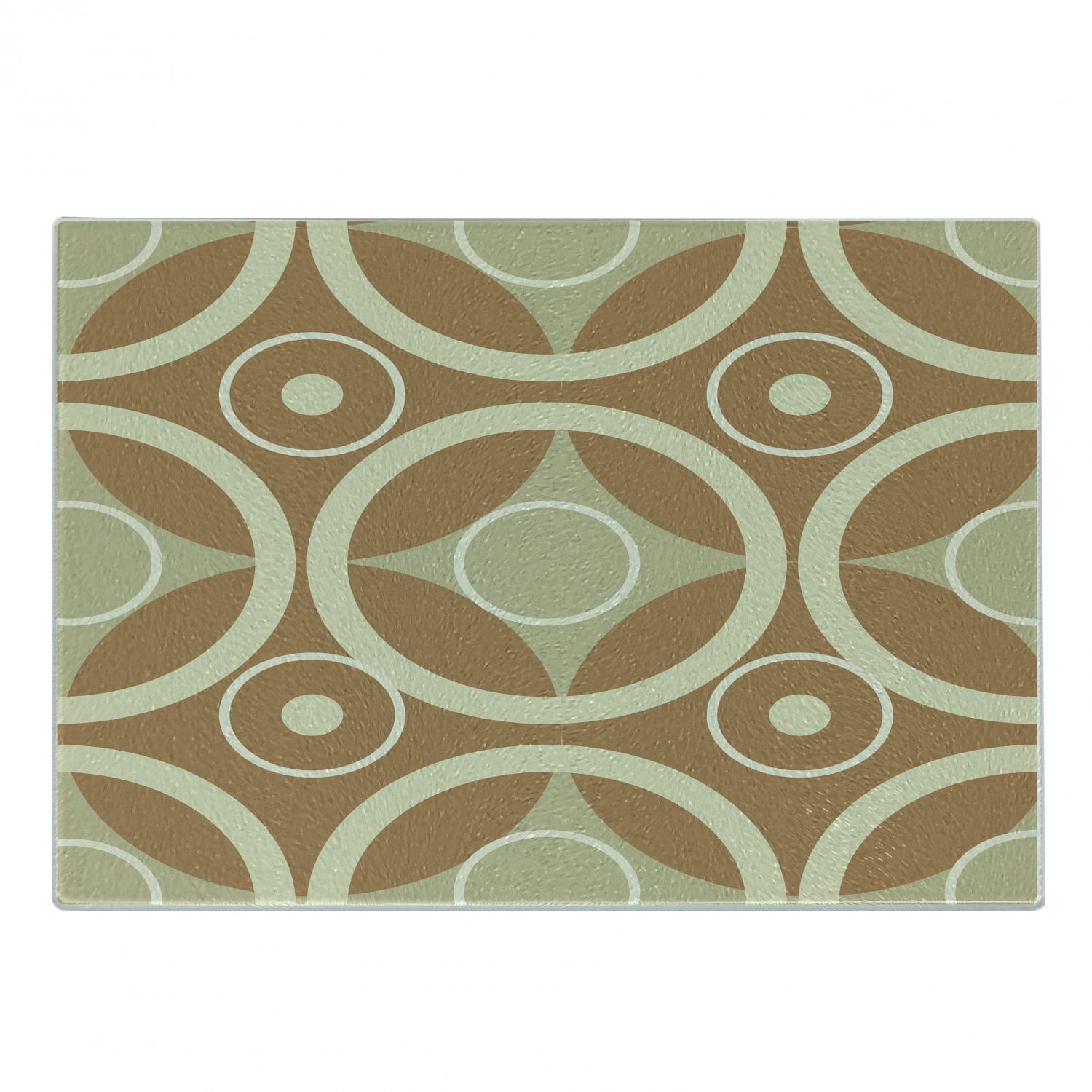 Geometric Cutting Board, Graphic Retro Pattern with Intersected ...