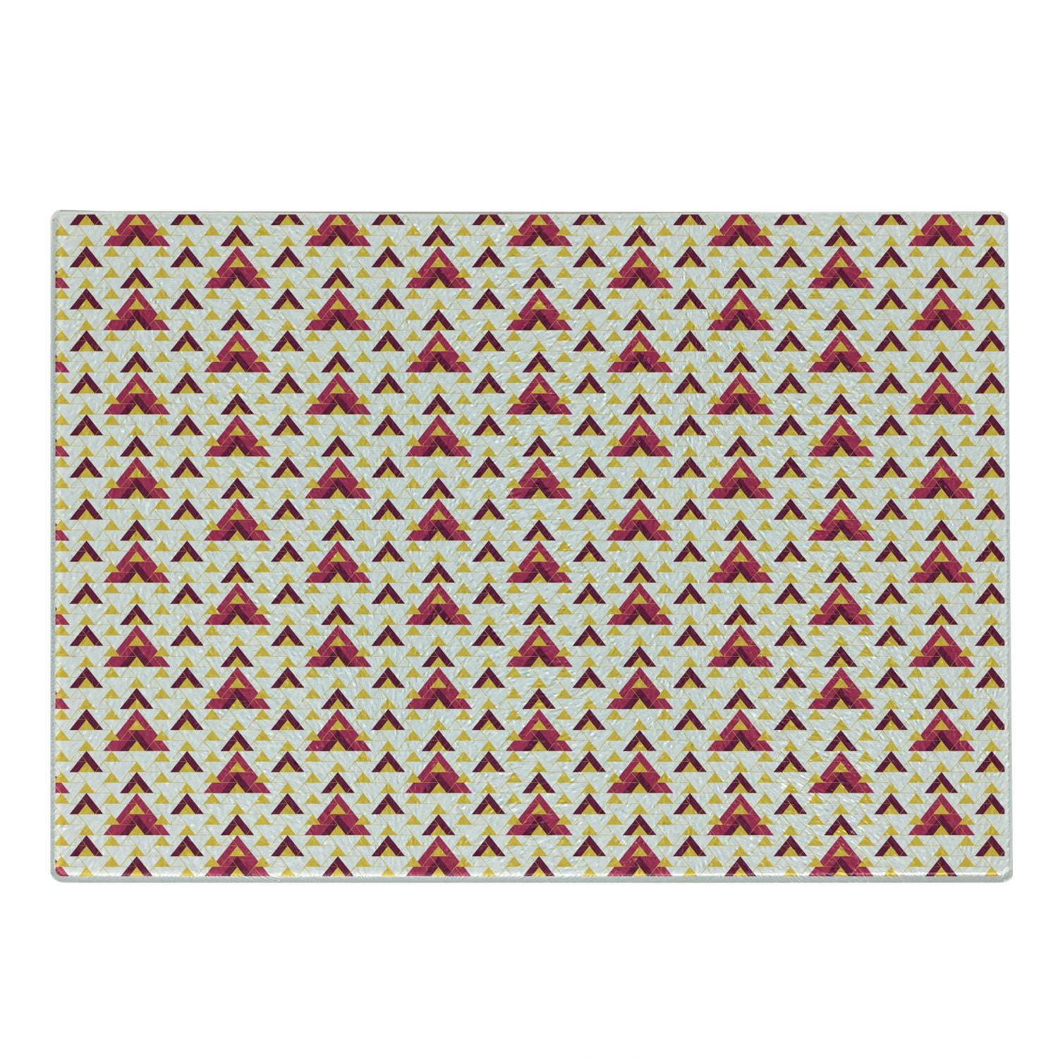 Geometric Cutting Board, Illustration of Symmetrical Grid with ...