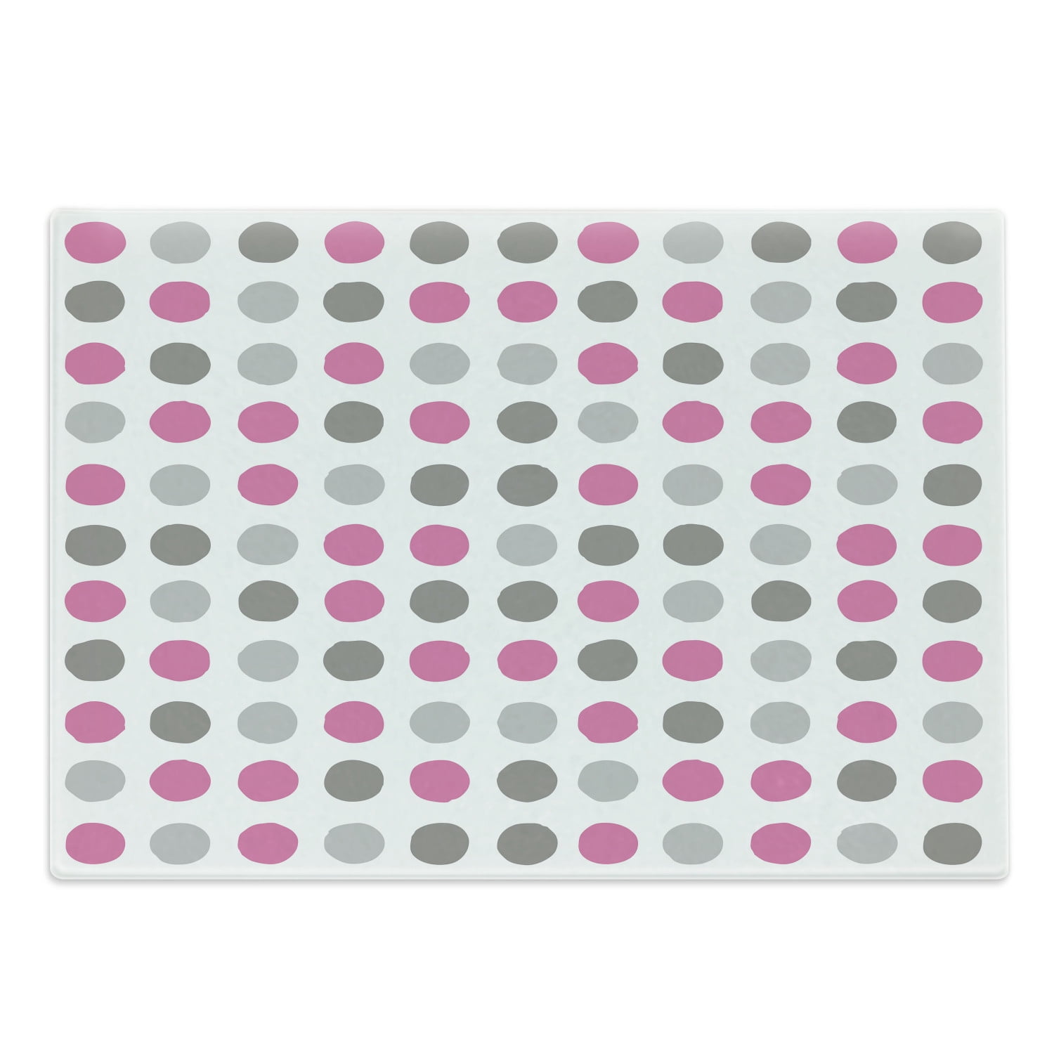 Geometric Cutting Board, Traditional Retro Polka Dots Design European ...