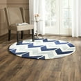 Geometric Design Hand Tufted Woolen Rug made with Premium Wool Best ...
