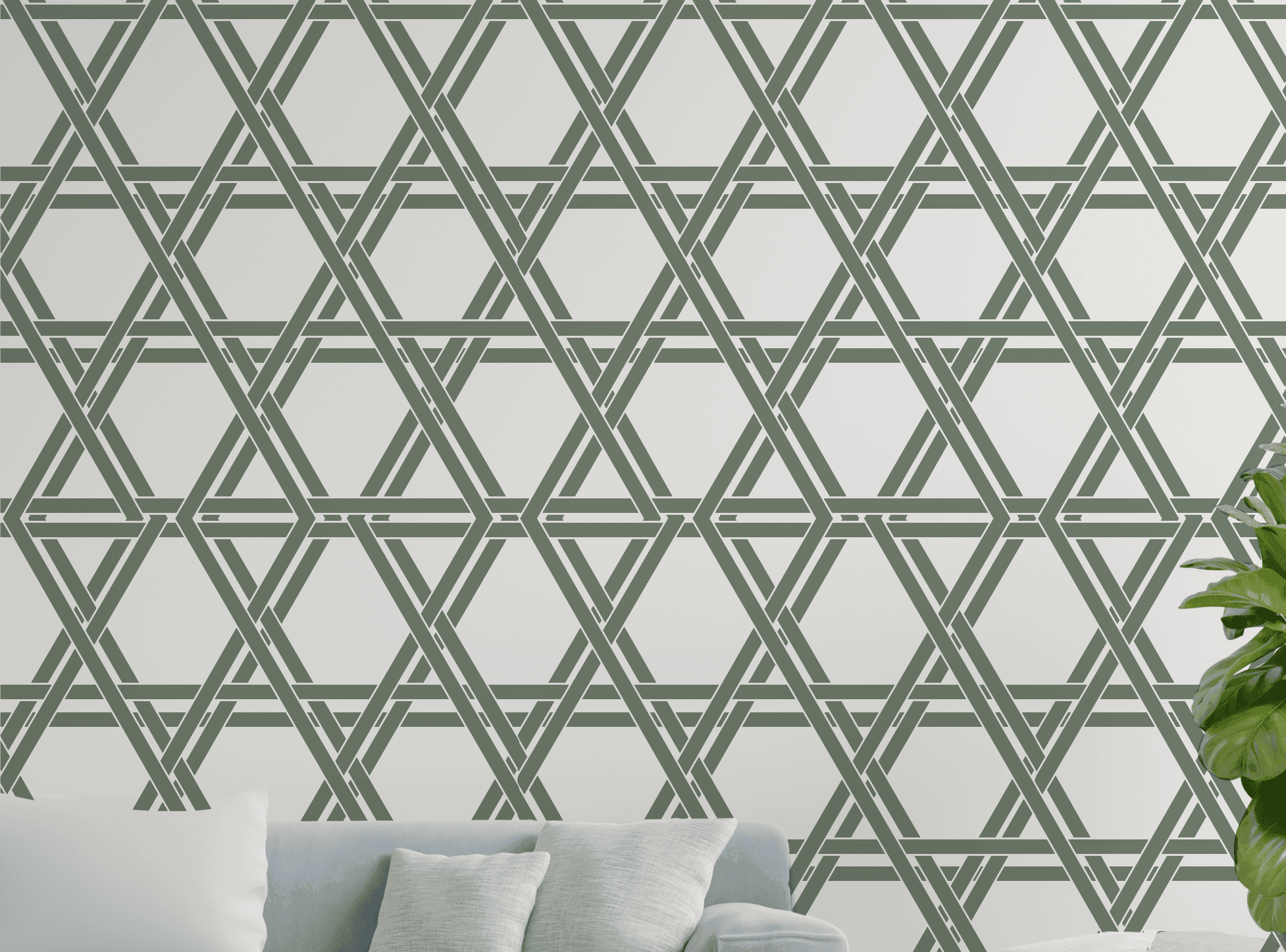 Geometric Design Stencil - Art and Wall Stencil (20"x20") - Walmart.com