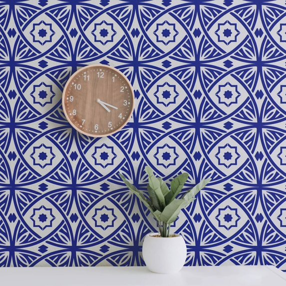 Geometric Design Stencil - Art and Wall Stencil (36"x36") - Walmart.com