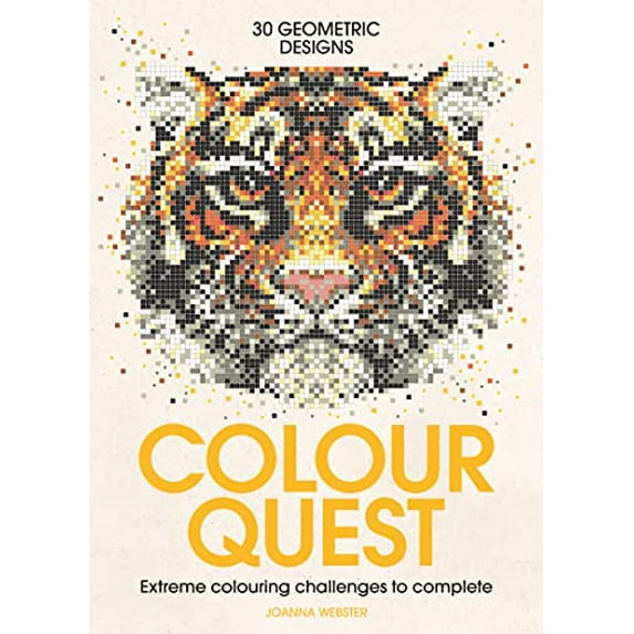 Pre-Owned Colour Quest®: Extreme Colouring Challenges to Complete: 1 ...