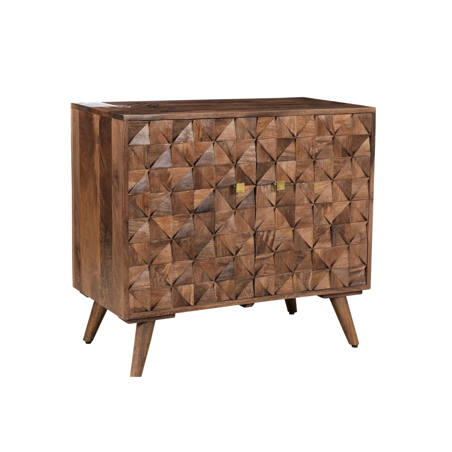 Geometric Door - Leg Levelers - Office Decor - Wood Cabinet - Walmart.com