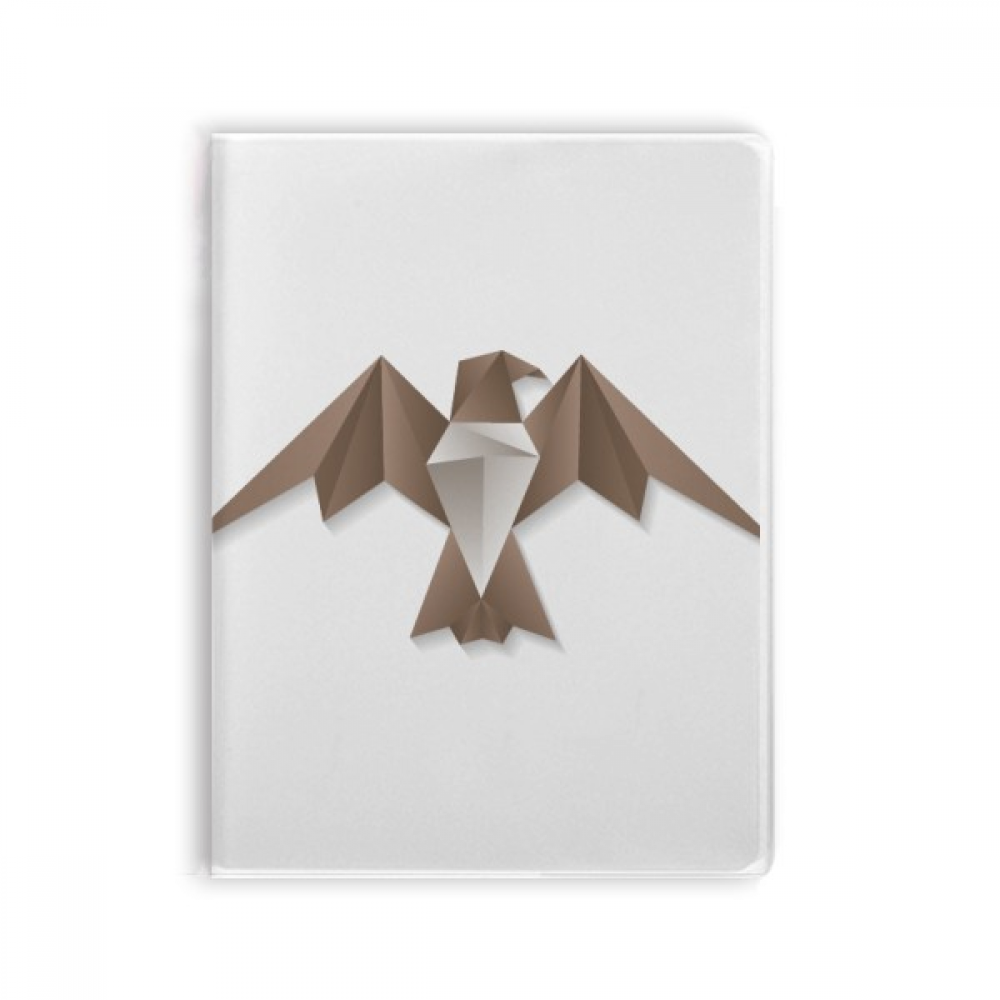 Geometric Eagle Origa Pattern Notebook Gum Cover Diary Soft Cover ...