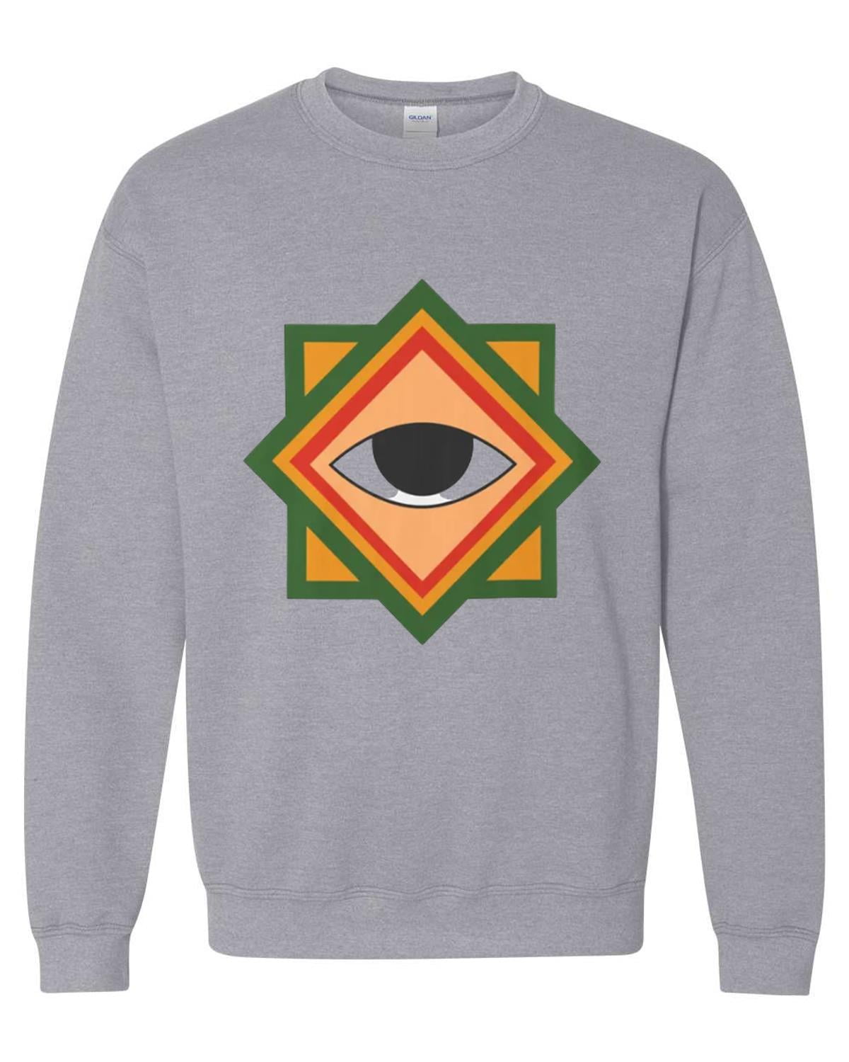 Geometric Eye Symbol Abstract Vision Cozy Sweatshirt Design File, for ...
