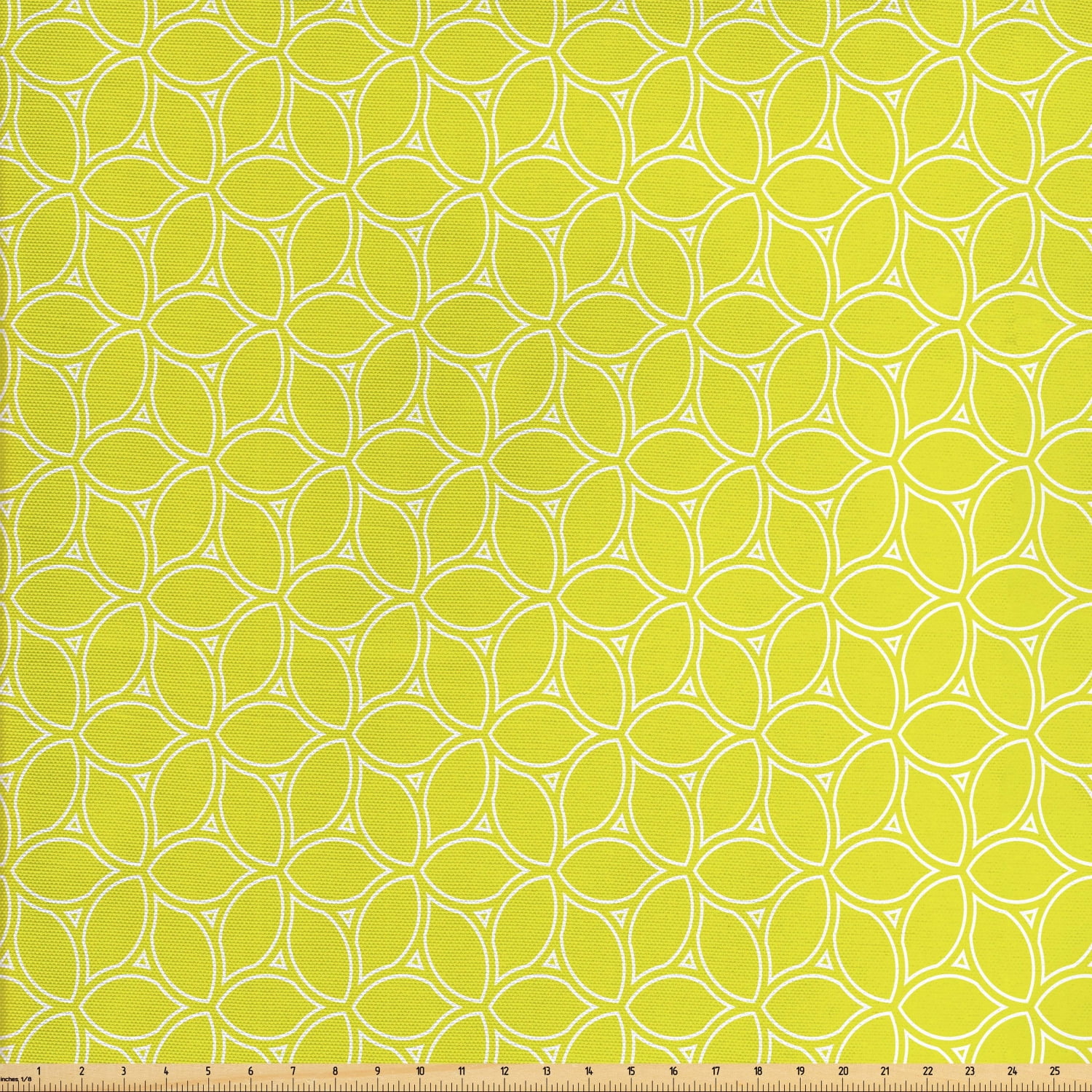 Ambesonne Geometric Fabric by the Yard Upholstery, Abstract Juicy ...