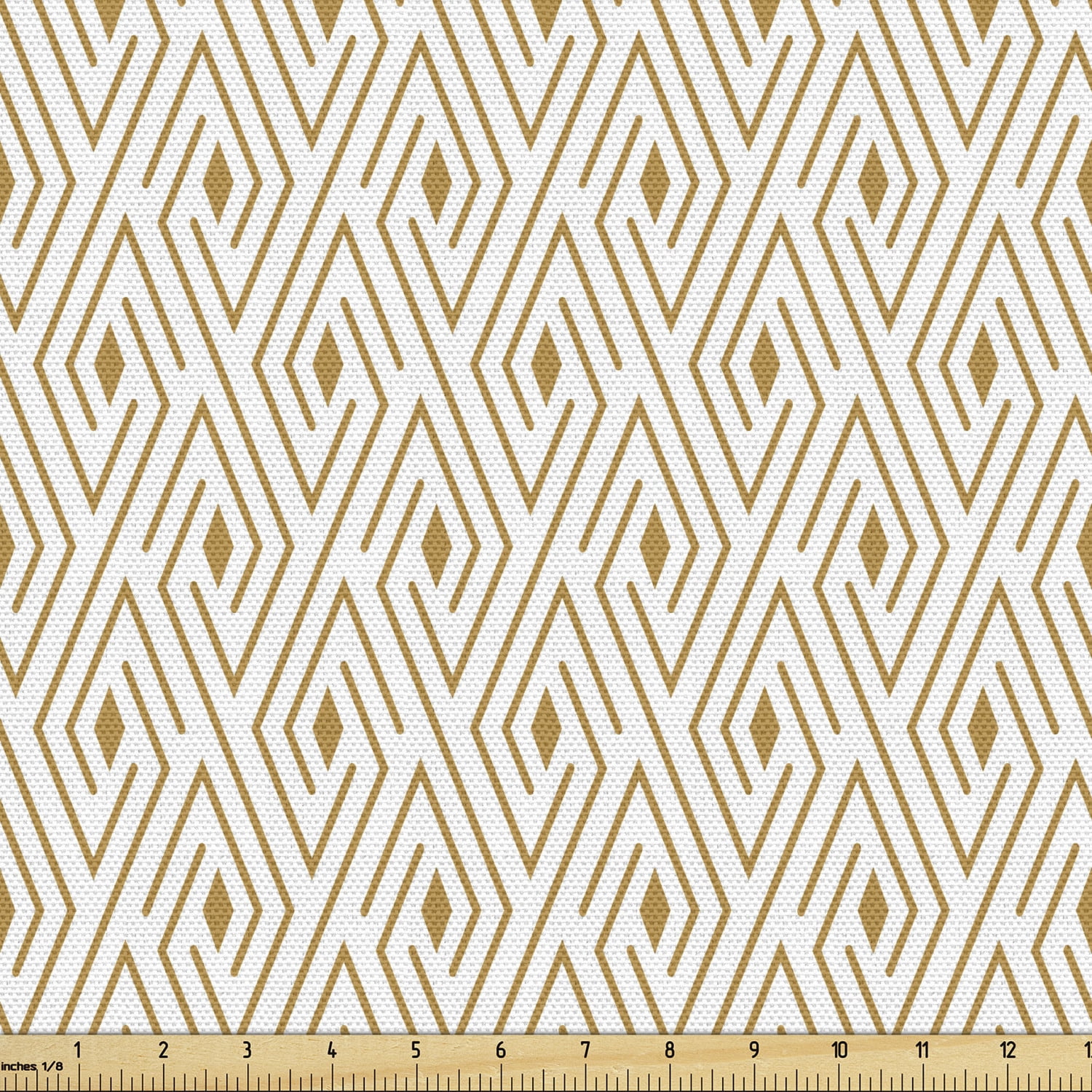Geometric Fabric by the Yard, Labyrinth Maze Style Abstract Pastel ...
