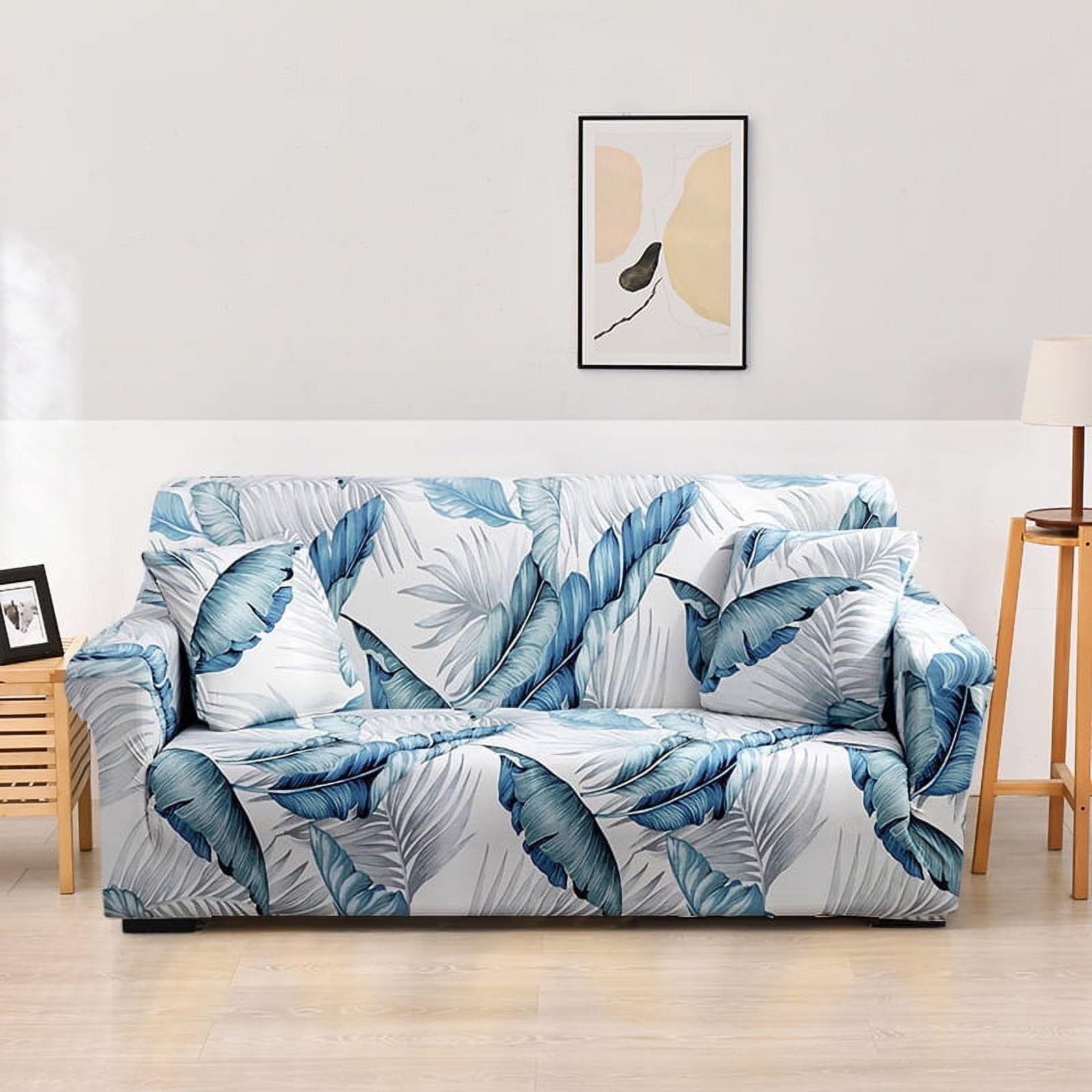 Geometric Figure Stretch Cover Elastic All-inclusive Couch Case For ...