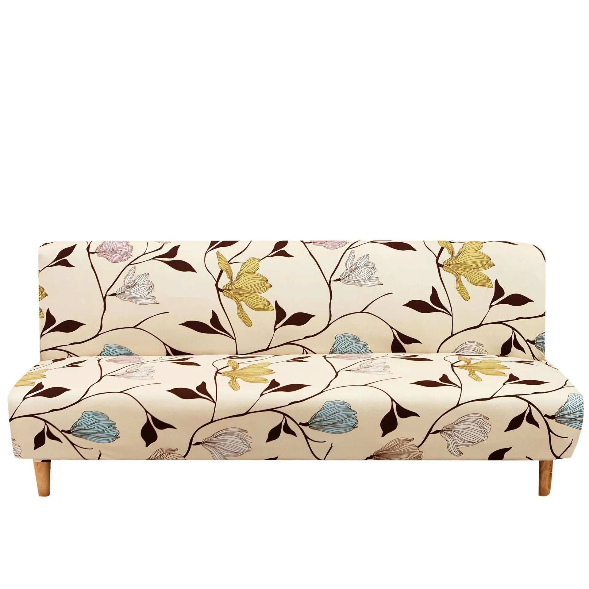 Geometric Full Cover Sofa Bed Cover Simple Elastic Sofa Cover Fabric ...