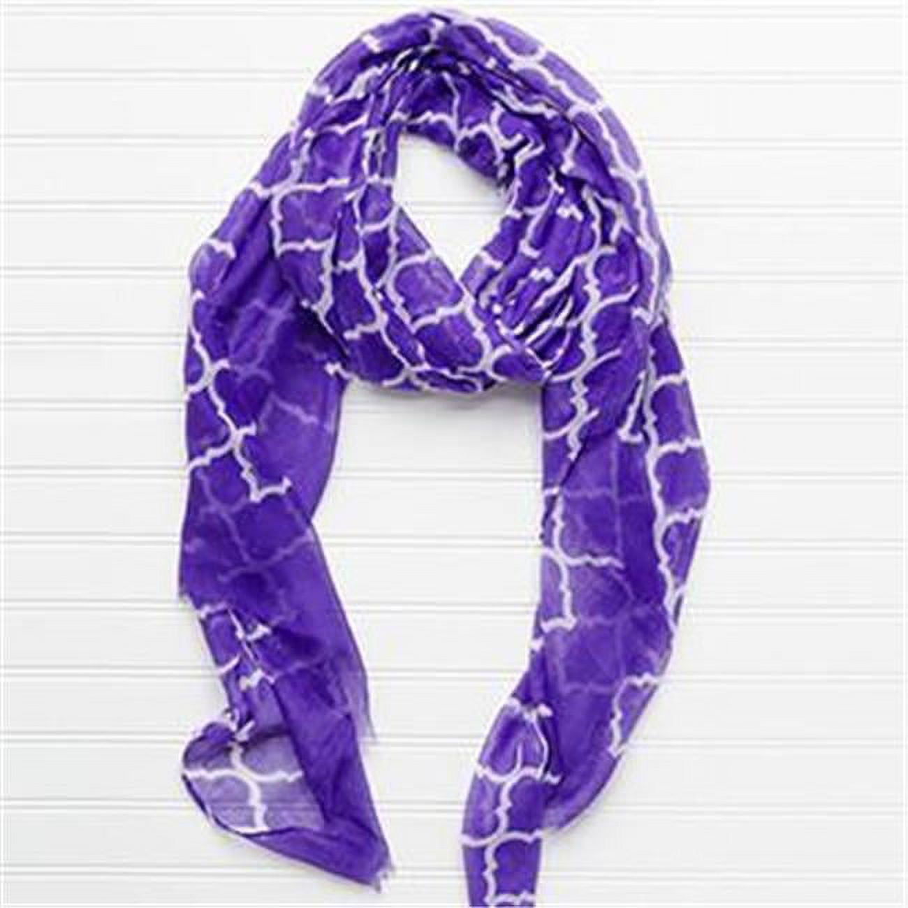 Geometric Game Day Scarf , 40 x 70, 100% Polyester, Multiple Colors ...