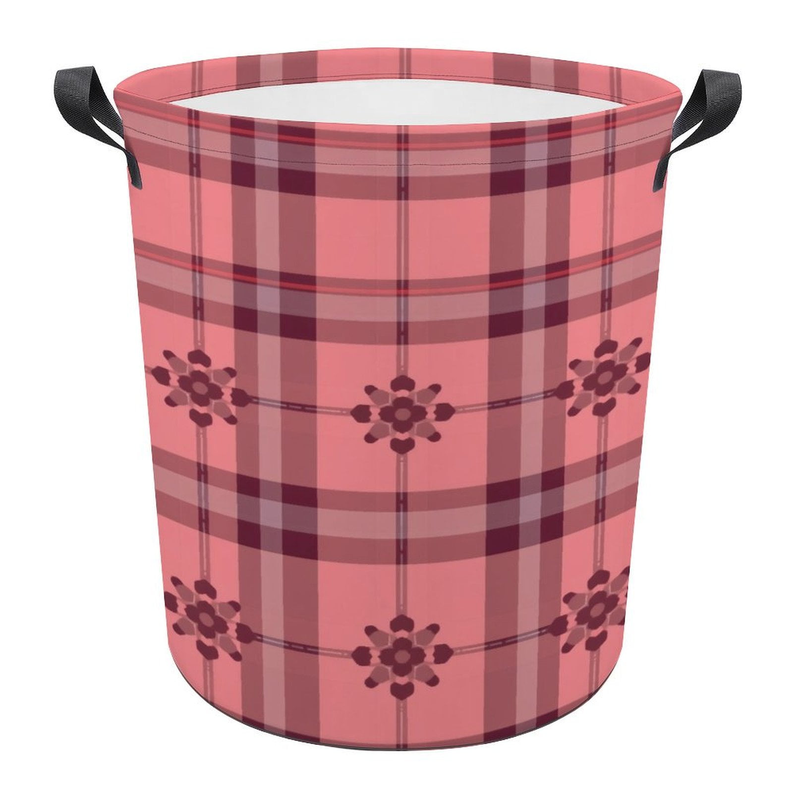 Geometric Grid Laundry Basket Collapsible Animated Clothes Hamper for ...