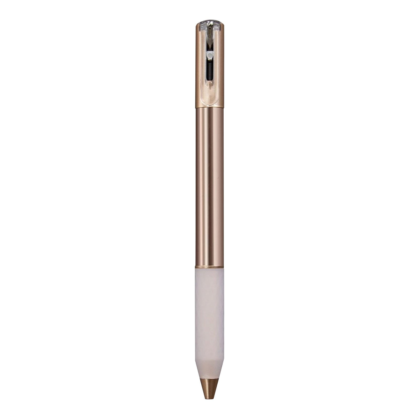 Geometric Grip Pen Kaleidoscopic Action Ballpoint Pen Featuring Stress ...