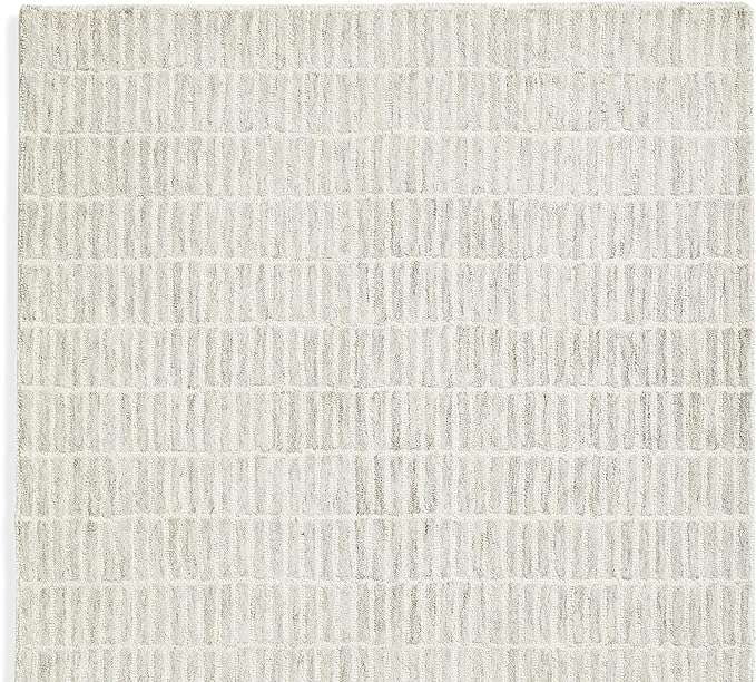 Geometric Hand-Tufted 100% New Zealand Wool Area Rug | Modern Carpet ...