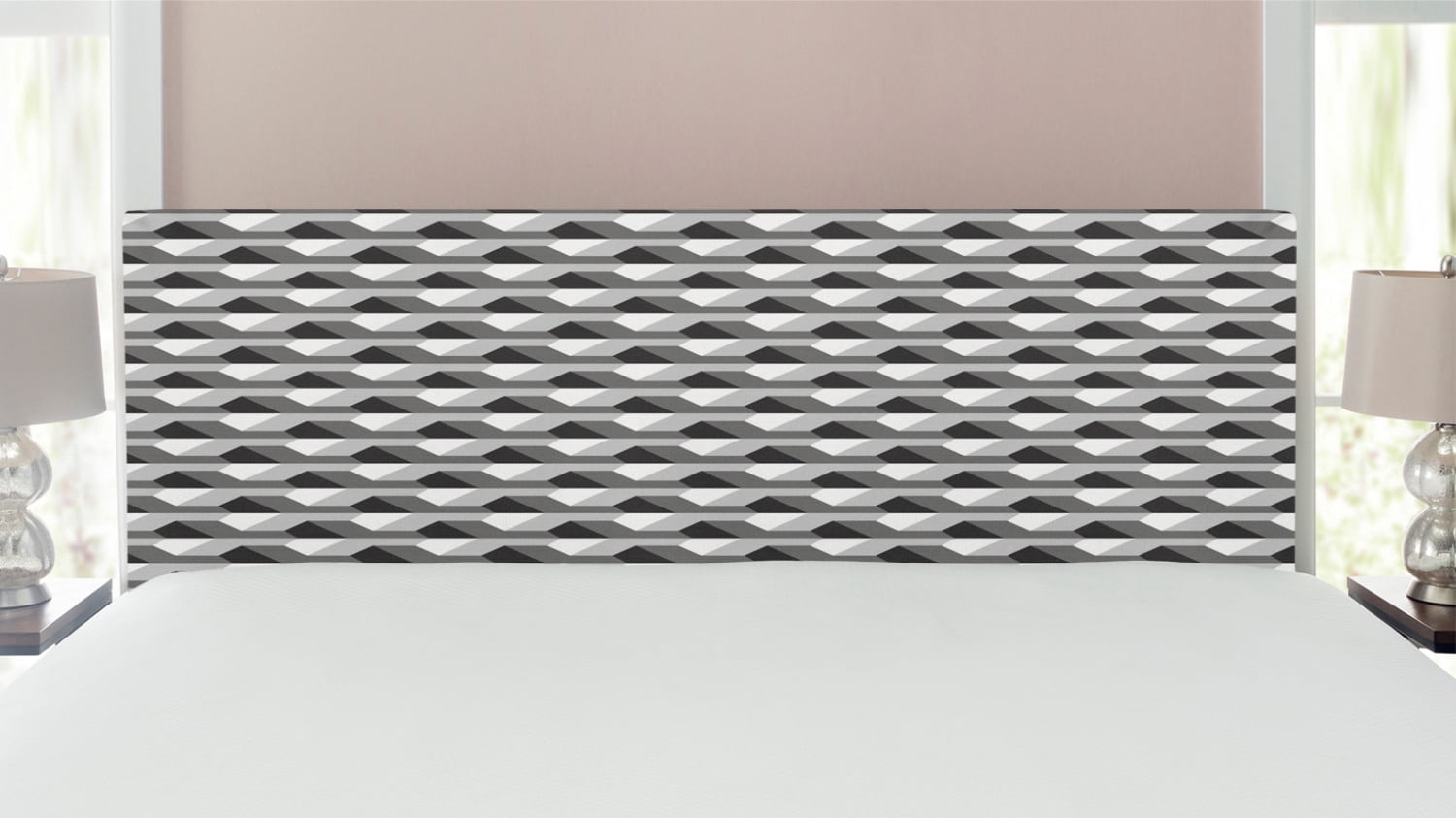Geometric Headboard, Concrete Geometric Patterns with Odd Minimalist ...