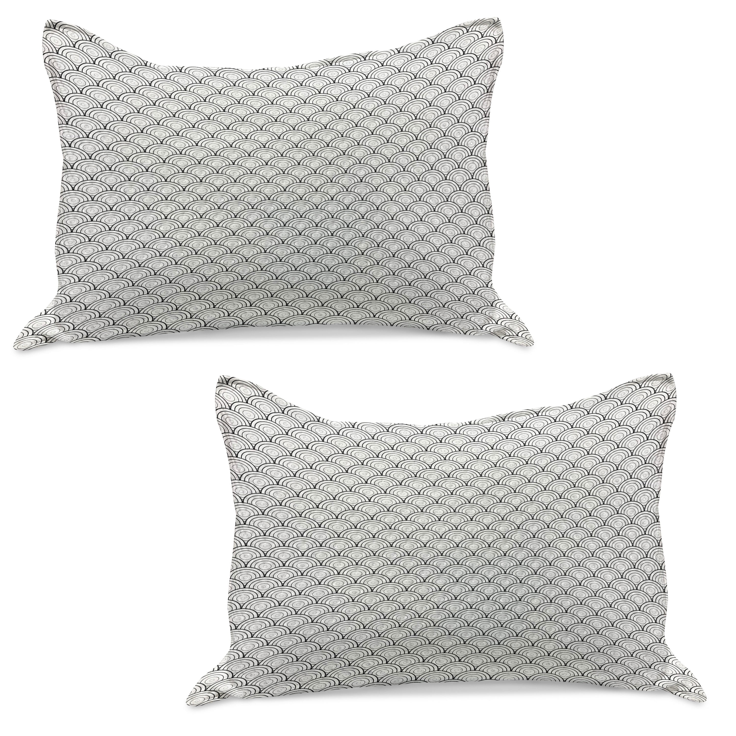 Geometric Knitted Quilt Pillowcover Set of 2, Oriental Moroccan Like ...