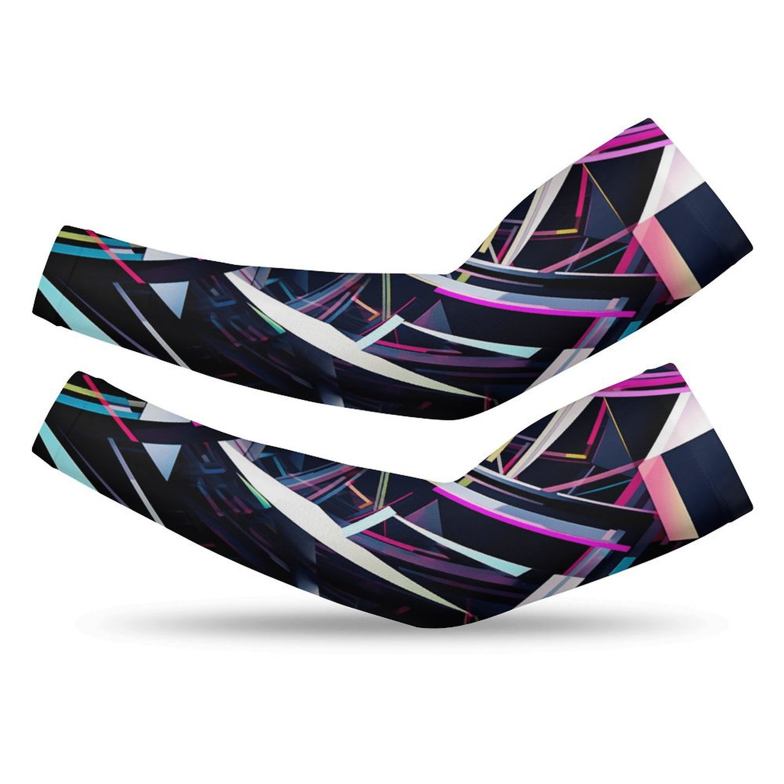 Geometric Lattice Protection Cooling Arm Sleeves For Men Women, Uv ...